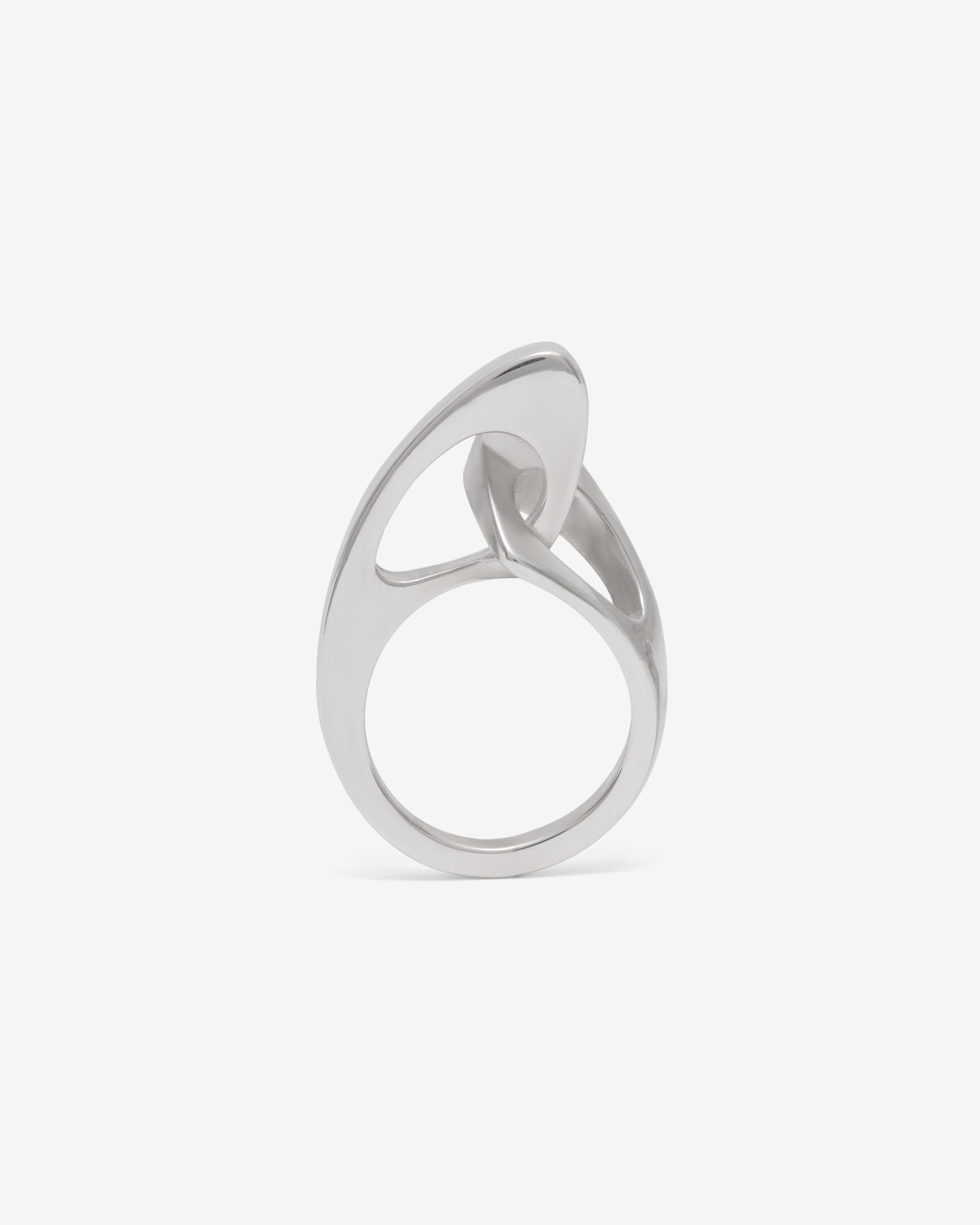 Old Jewellery: Interlink Ring (Silver) | DSML E-SHOP