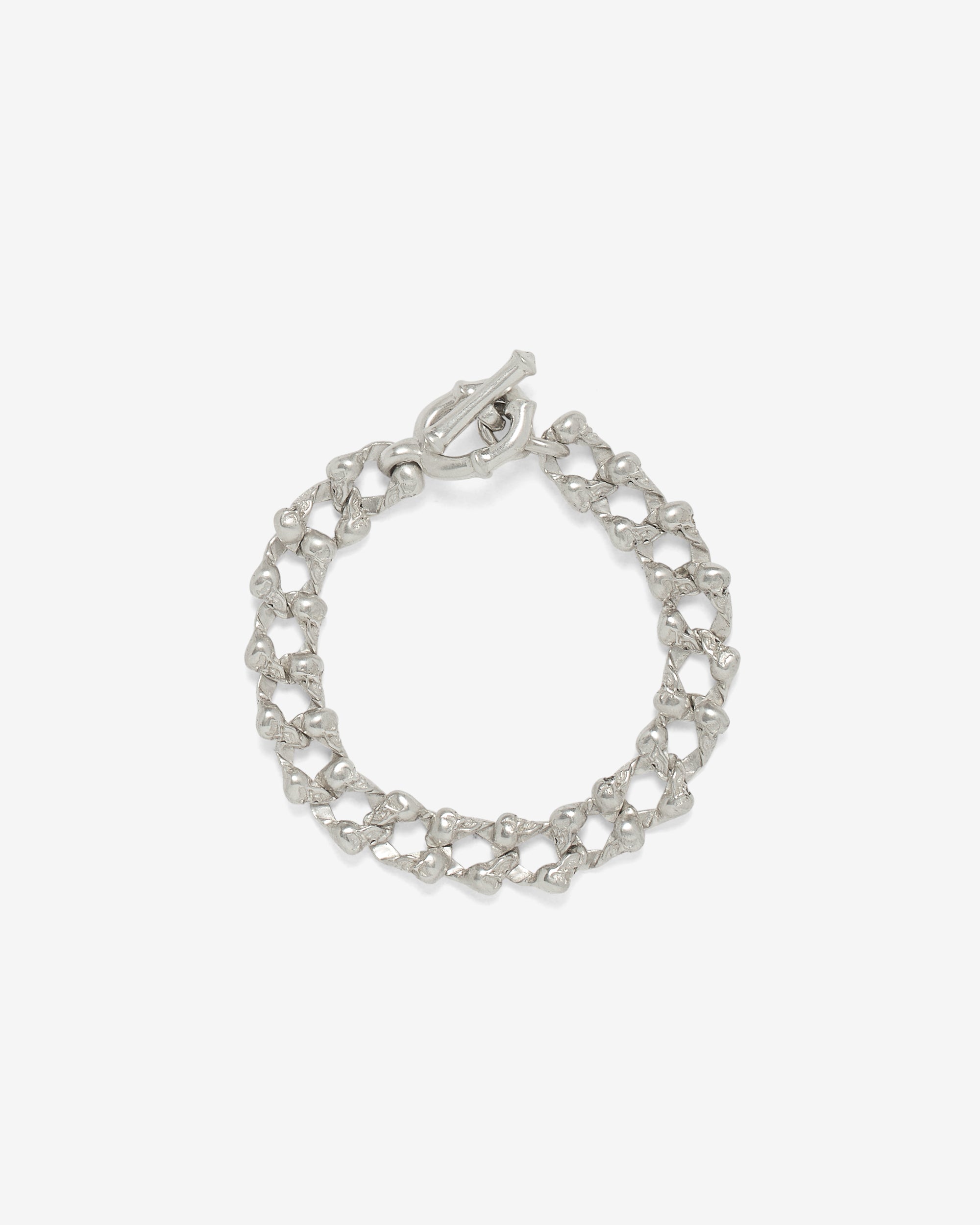 13 Lucky Monkey: Alejandra Cuban Link Bracelet (Silver) | DSML E-SHOP