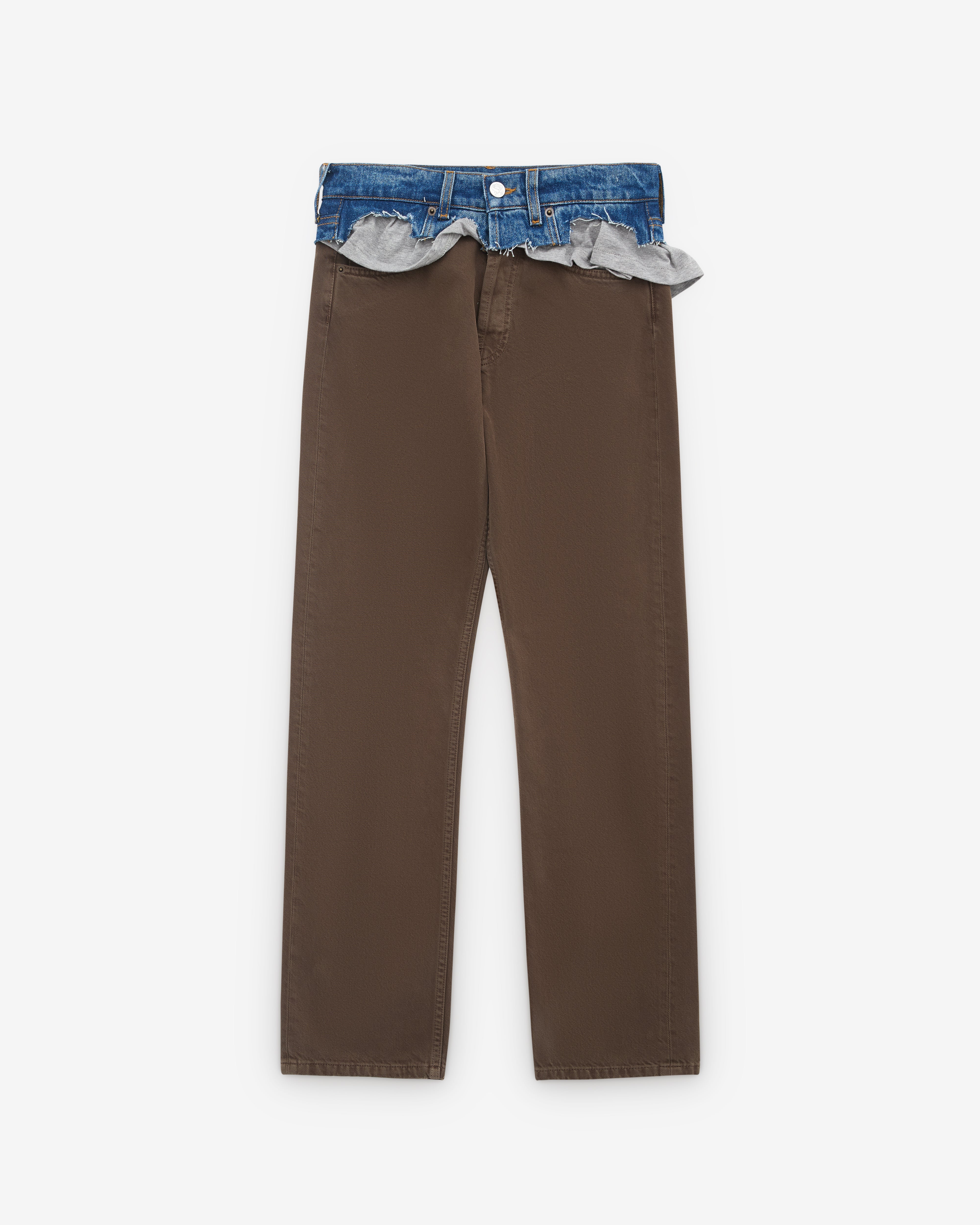 August Barron: Women's Double Jeans (Brown/Black) | Dover Street Market ...