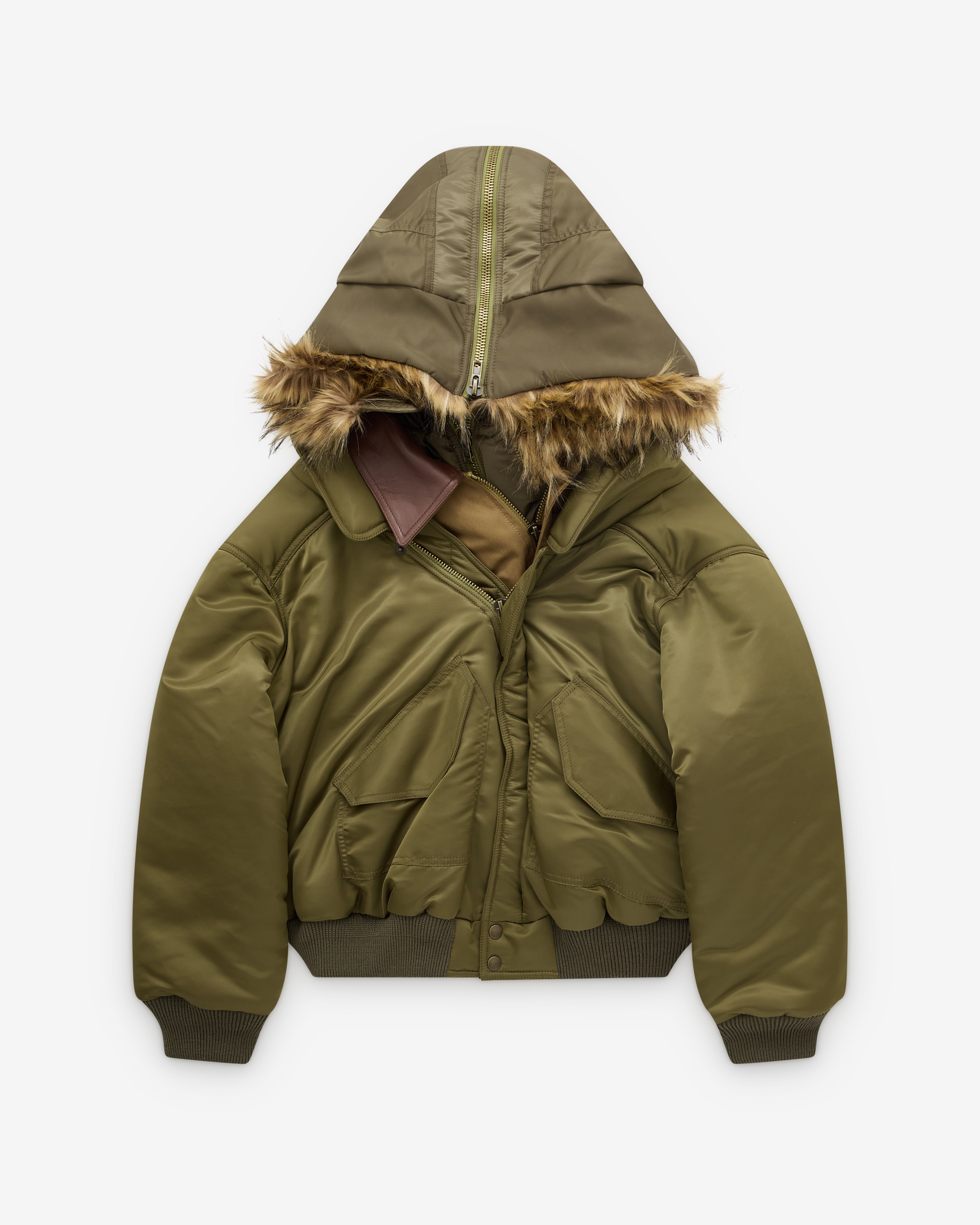 August Barron: Women's Triple Bomber (Army Green) | Dover Street Market ...