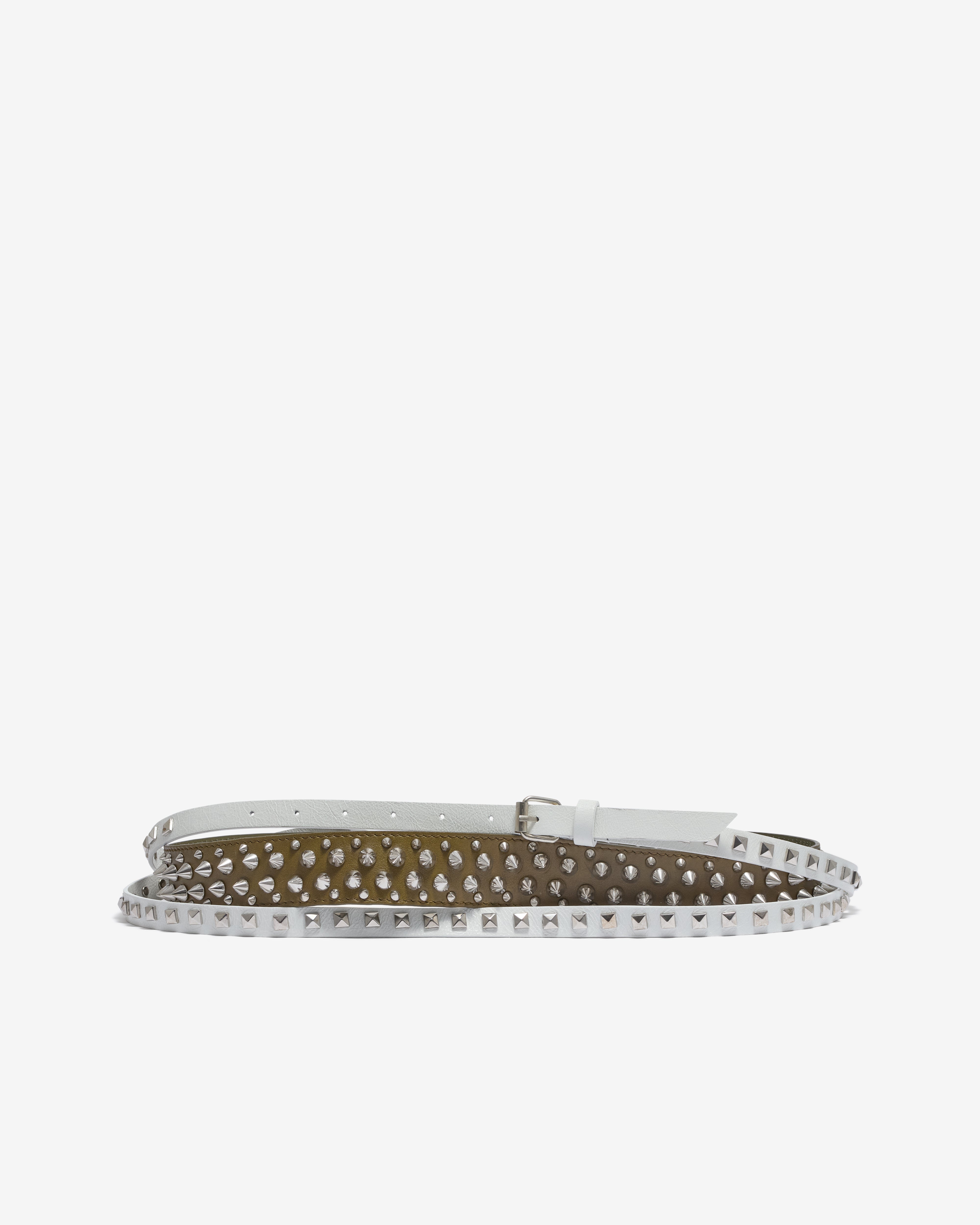August Barron: Women's Triple Belt (Green/White) | Dover Street Market ...