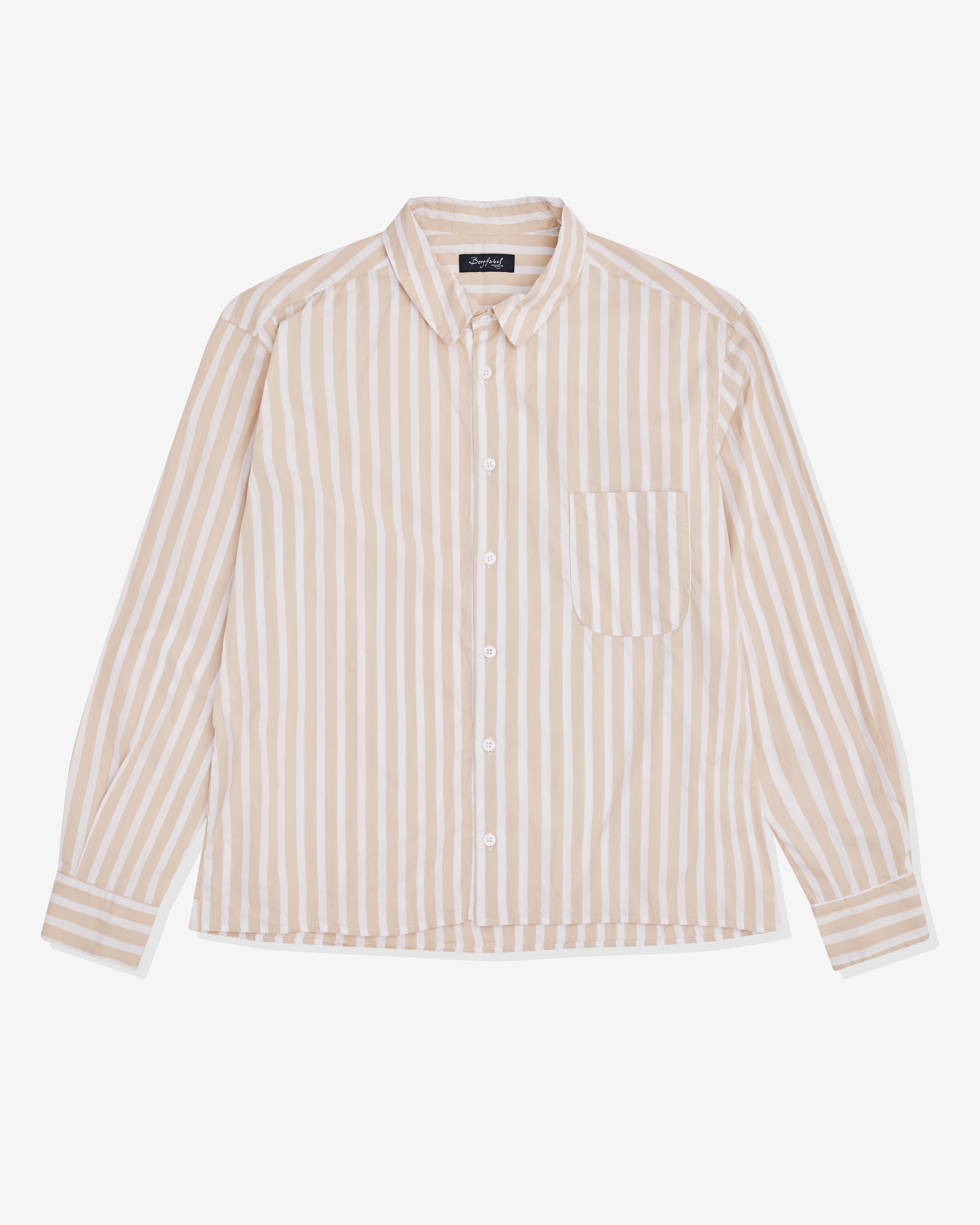 Bergfabel: Men's Overshirt (Sandy Stripe) | DSML E-SHOP