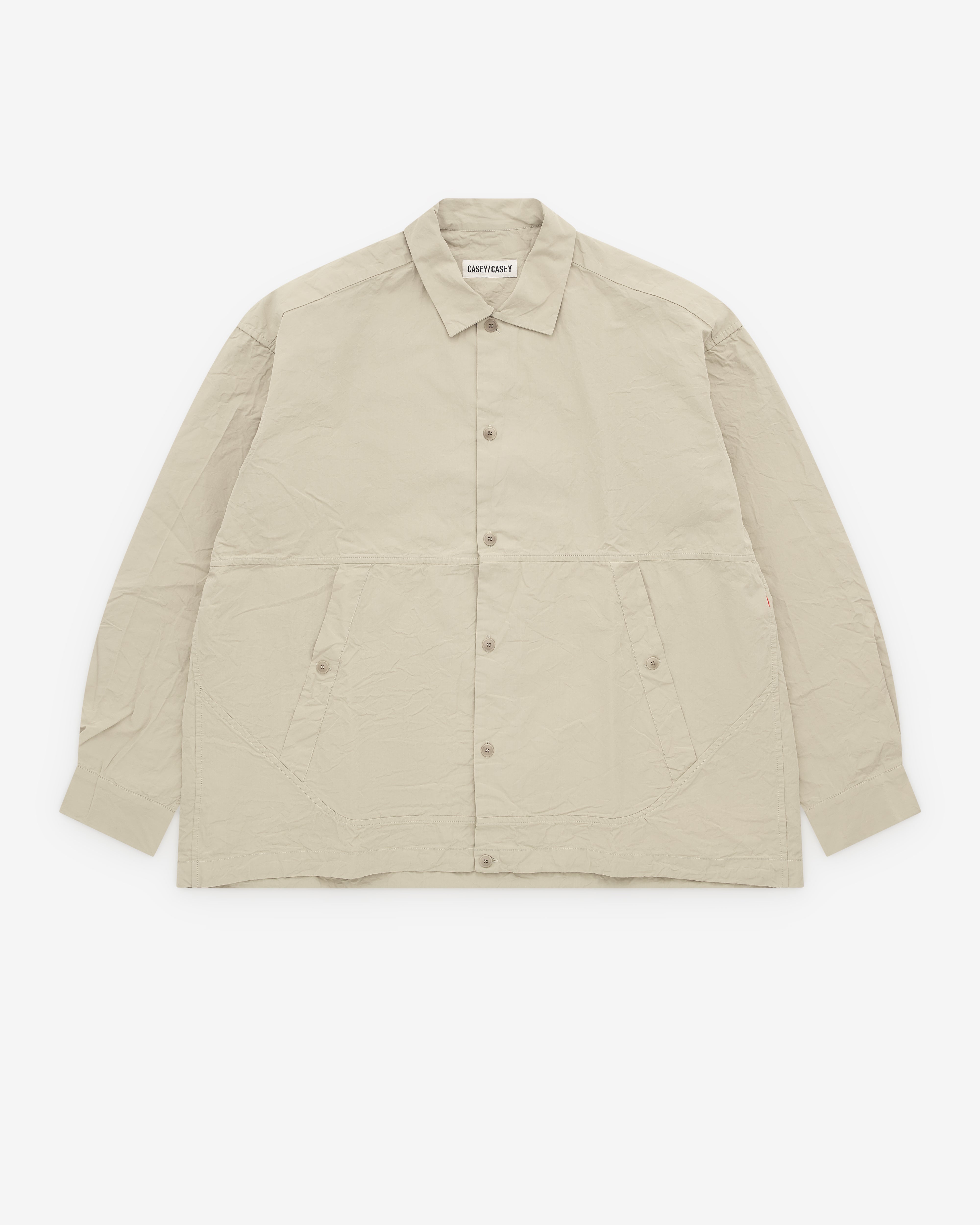 Casey Casey: Men’s Mika Shirt (Beige) | DSML E-SHOP