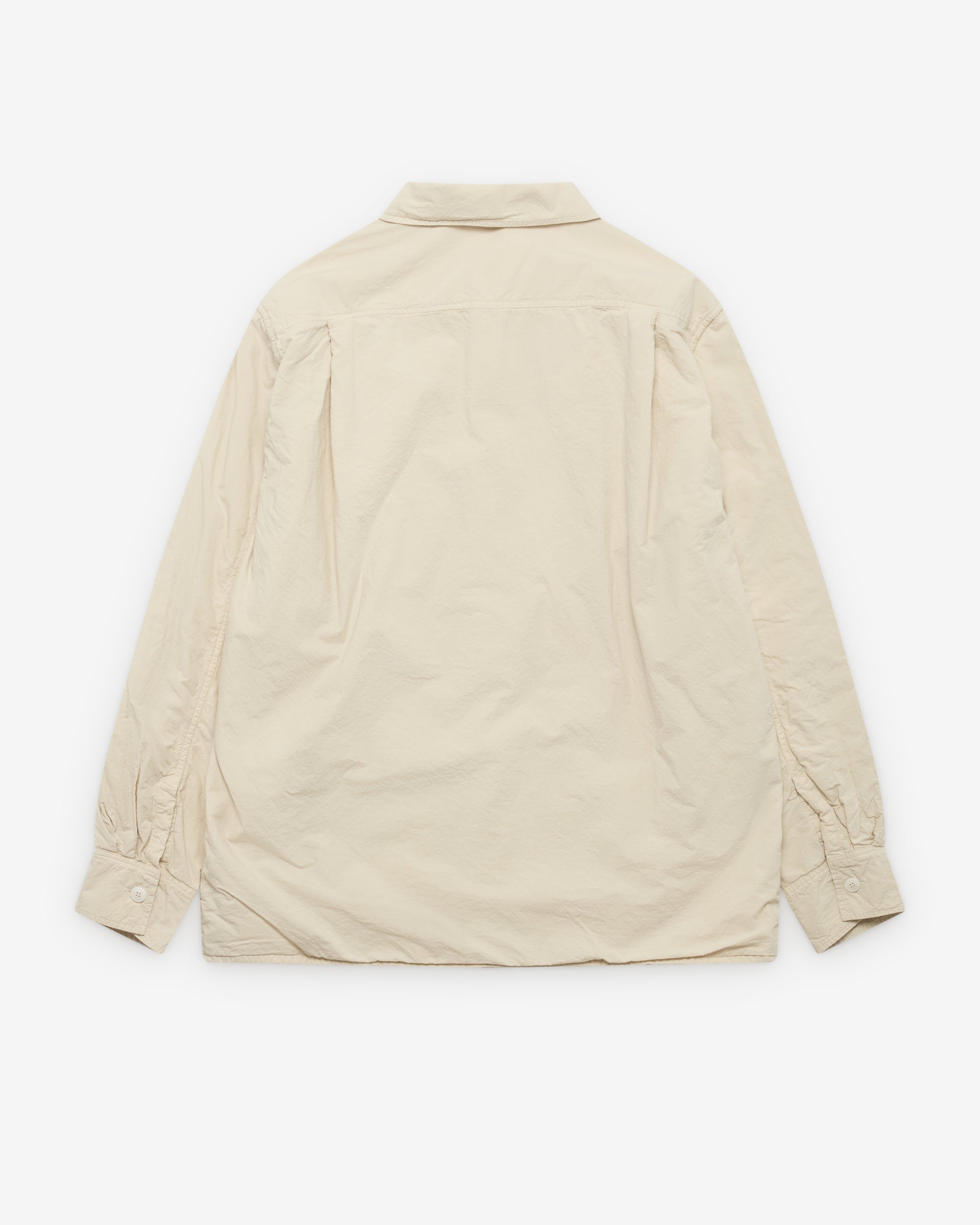 Casey Casey: Men's Mili Raccourcie Shirt (Ivory) | DSML E-SHOP