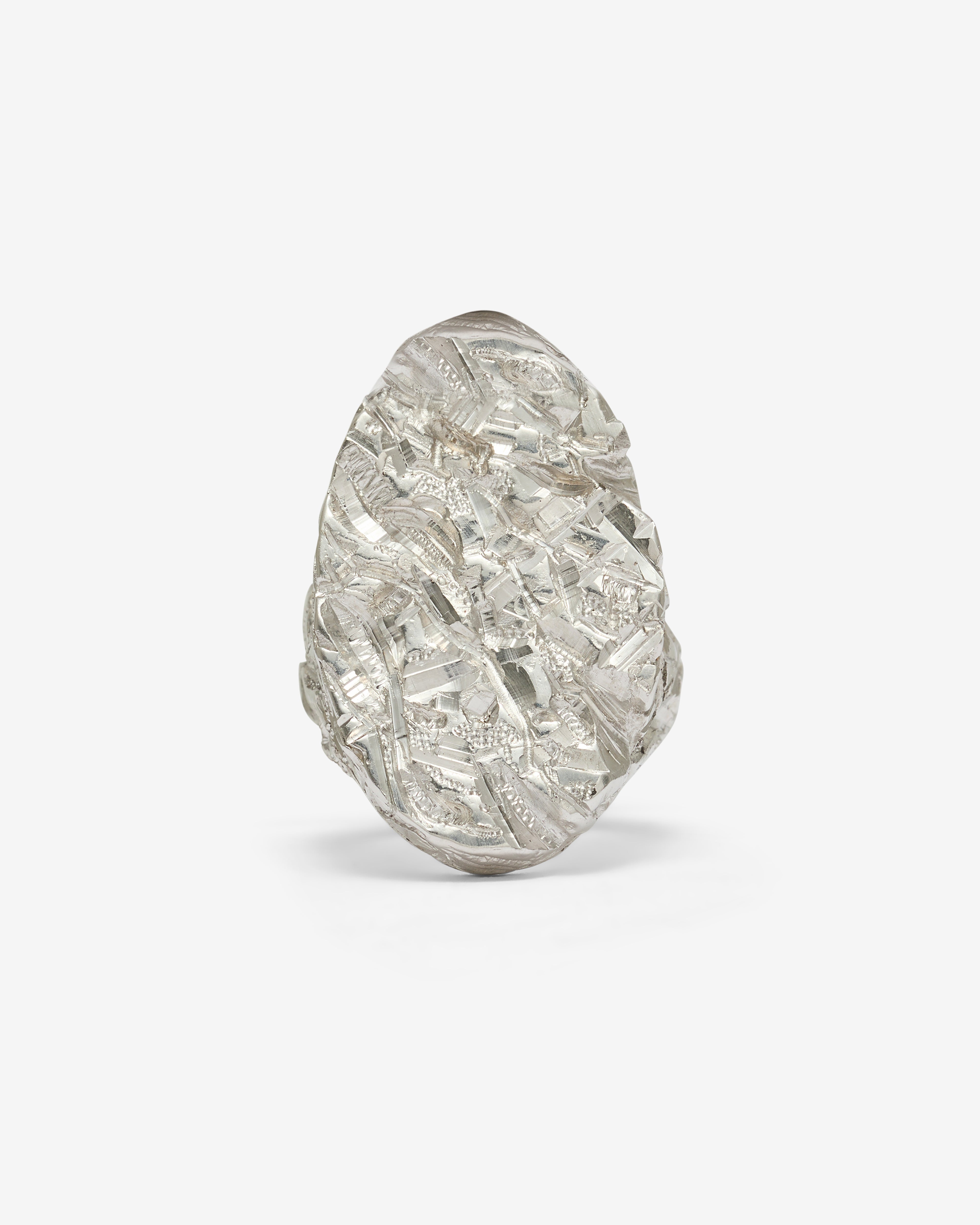 Castro: XL Chisel Ring (Silver) | DSML E-SHOP