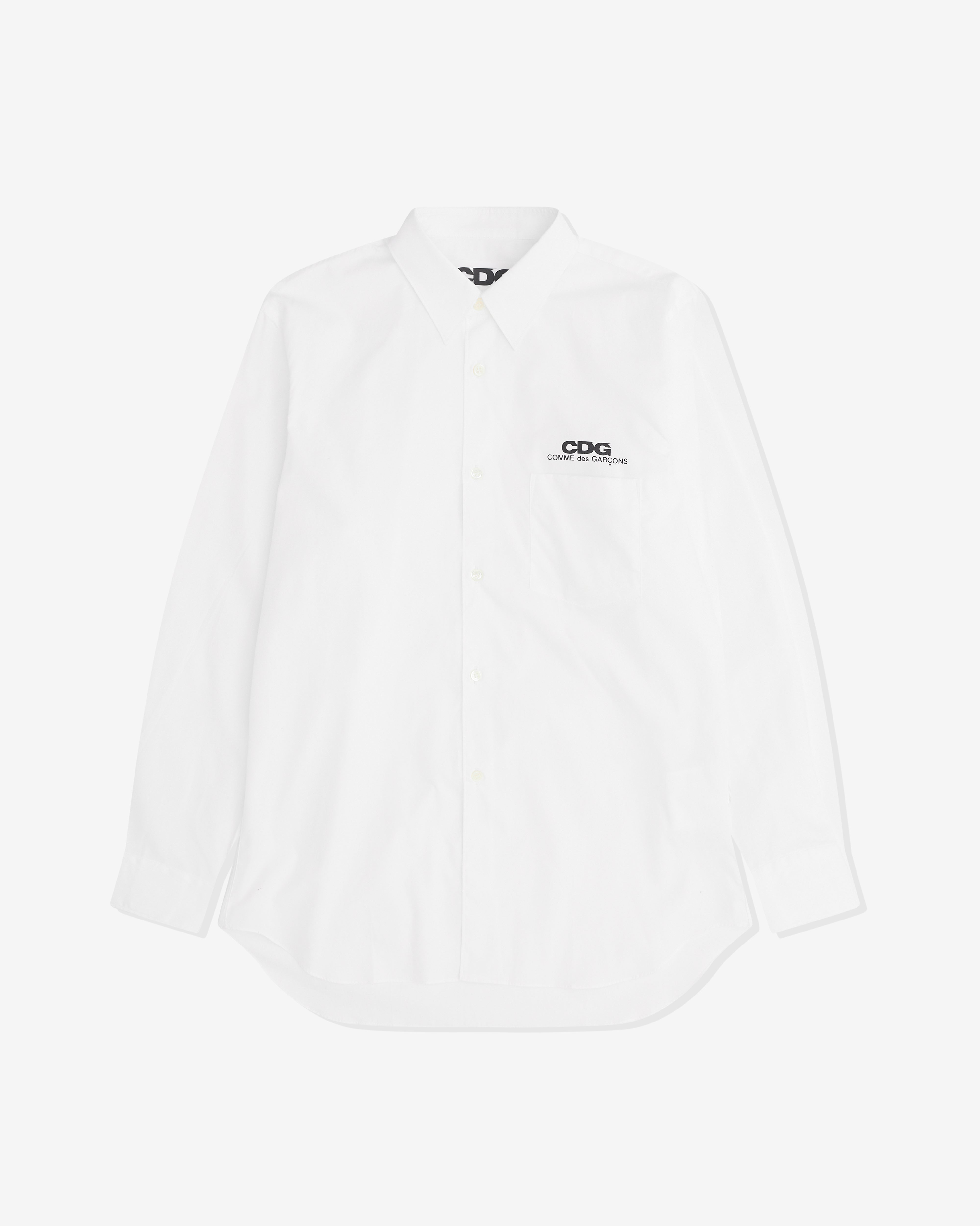CDG: Classic Logo Shirt (White) | DSML E-SHOP