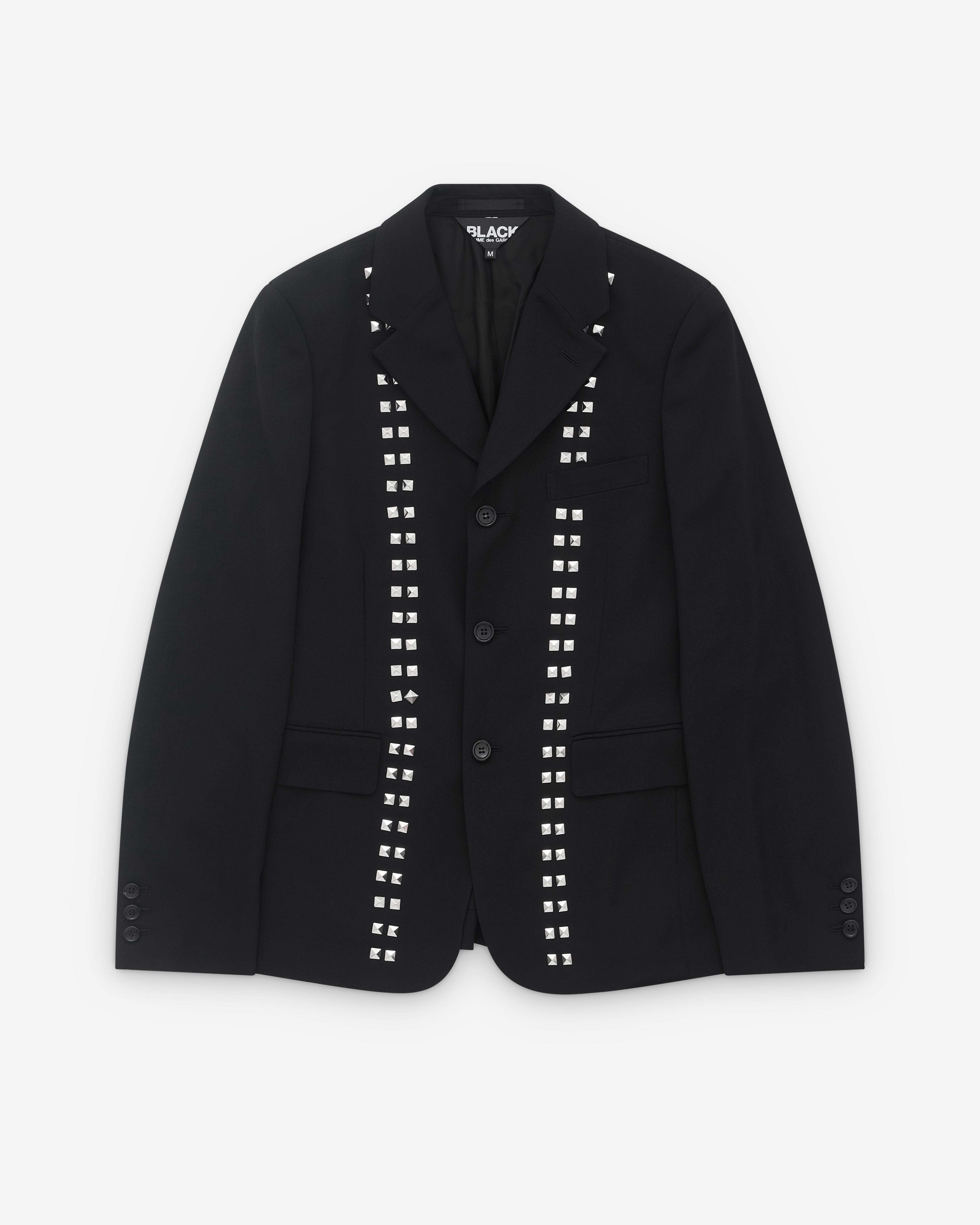Black Comme des Garçons: Studded Blazer (Black) | Dover Street Market ...