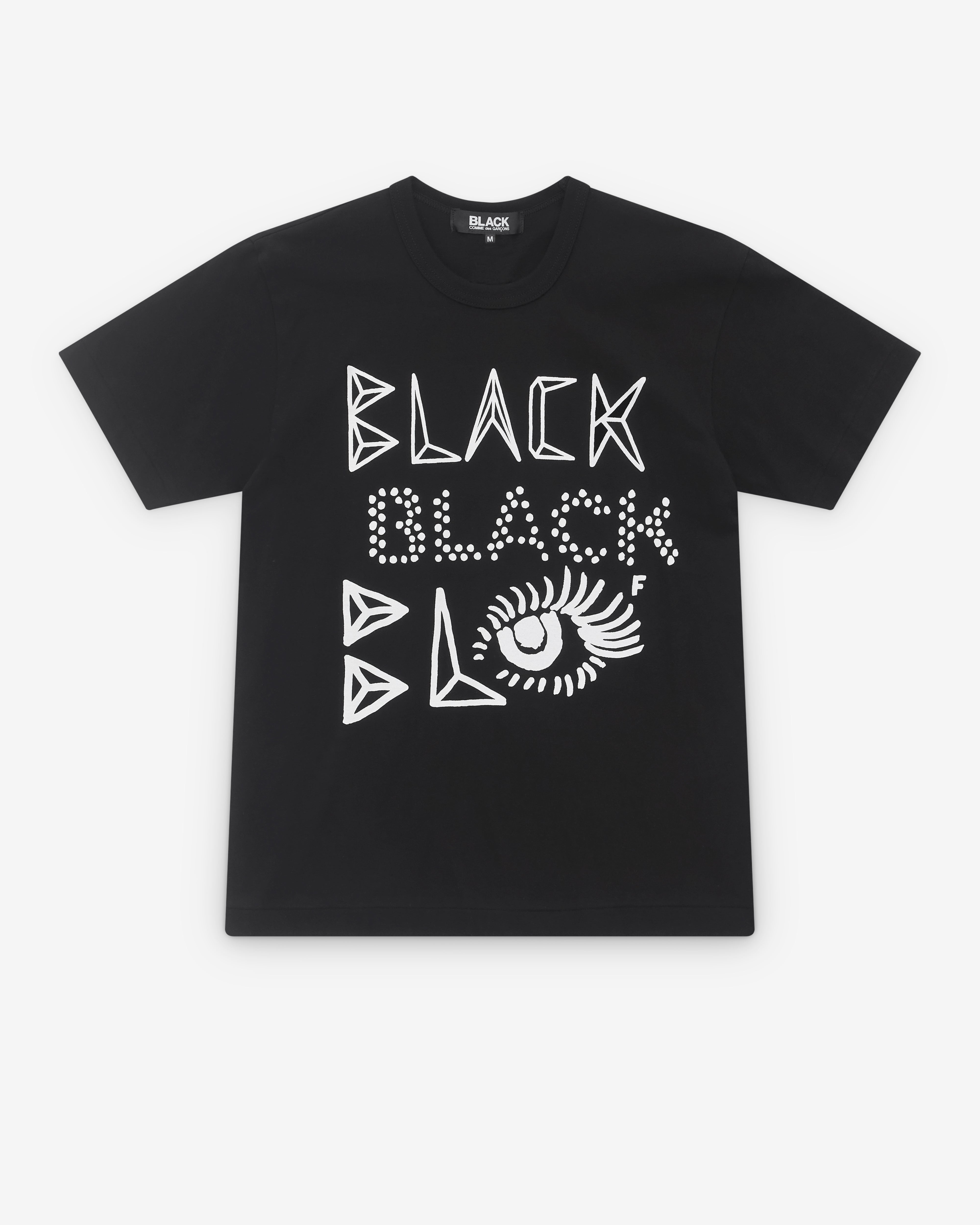 Black Comme des Garçons: Short Sleeve T-Shirt (Black) | Dover Street ...