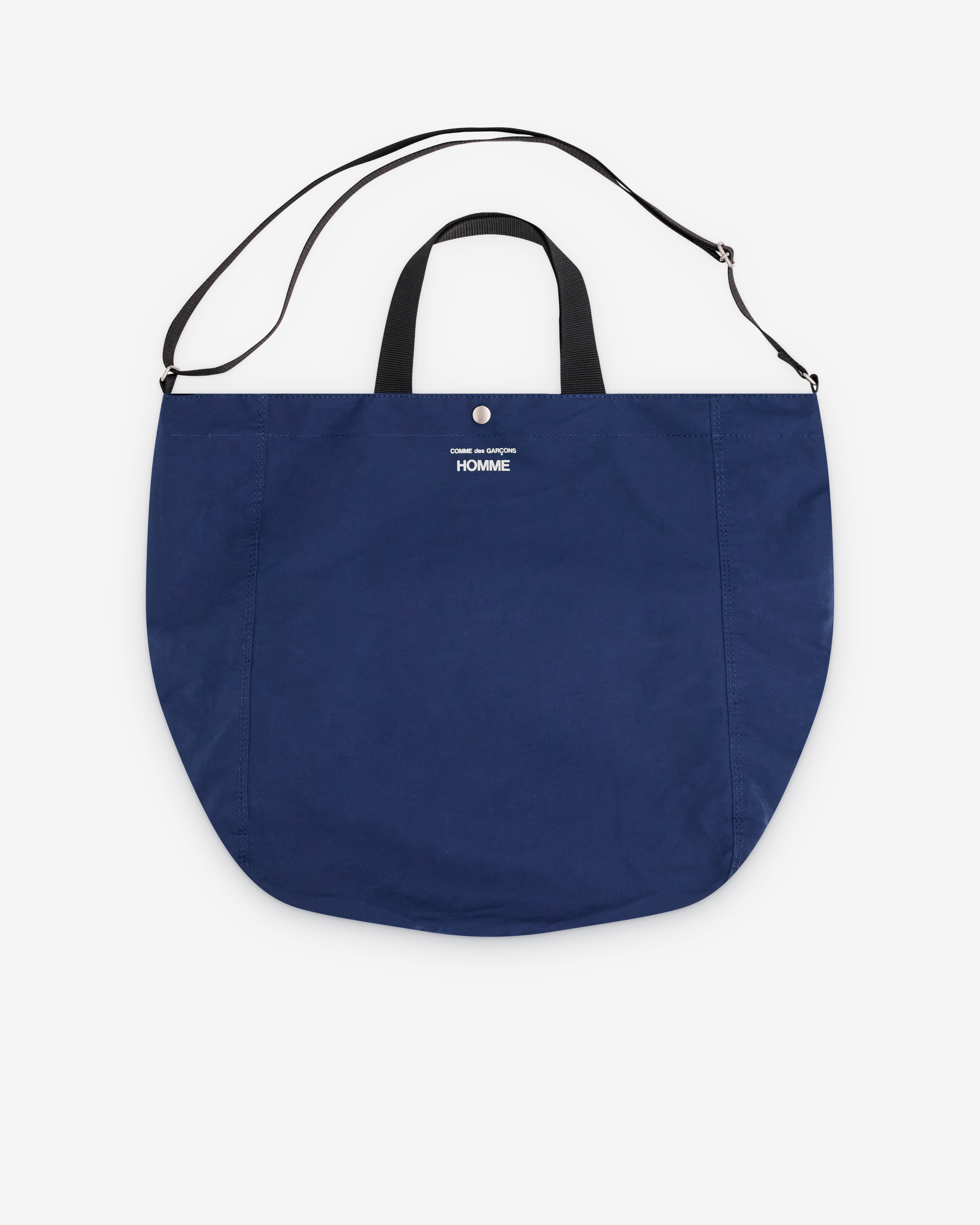 CDG Homme: Tote Bag (Navy) | Dover Street Market London