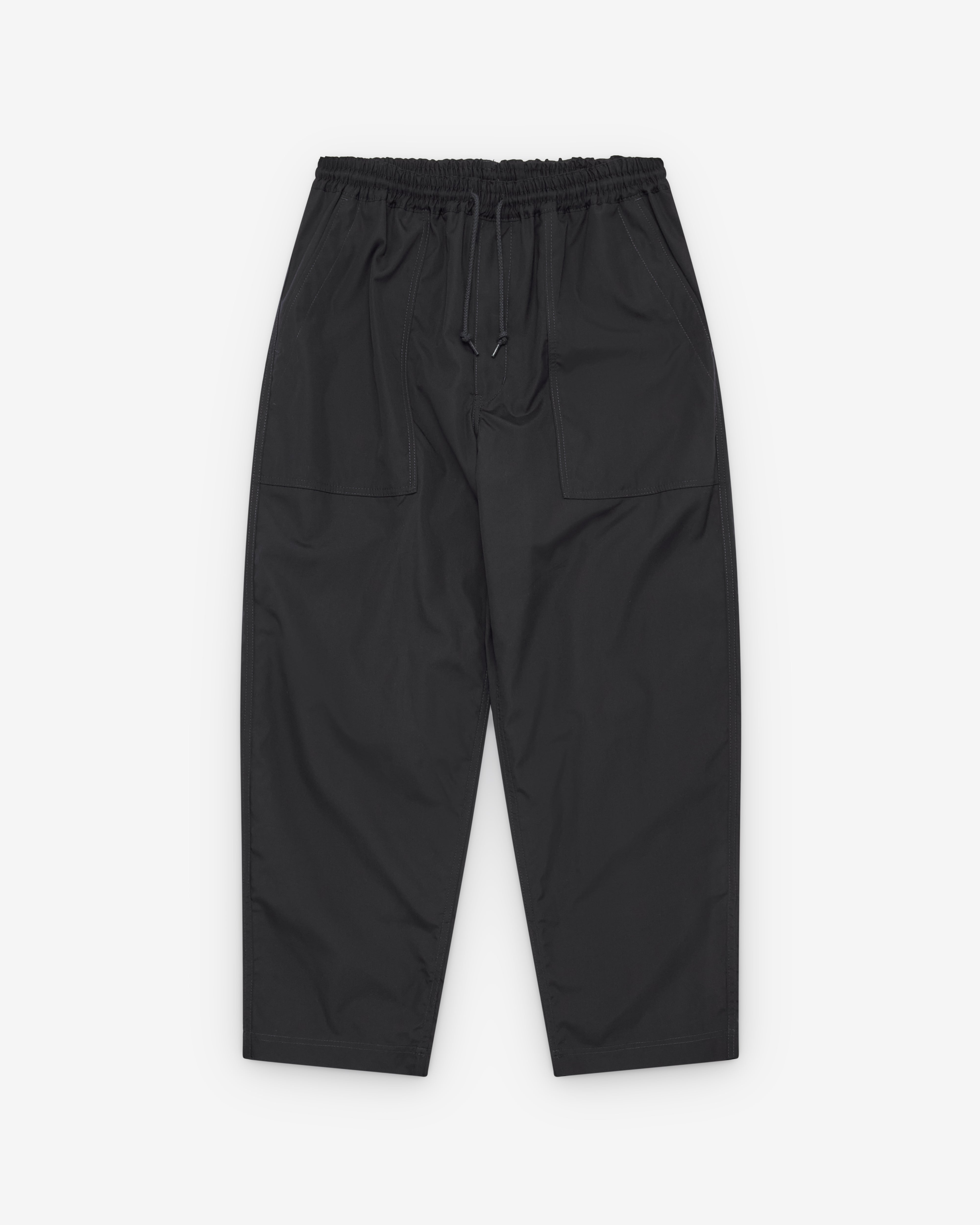 CDG Homme: Men's Drawstring Waist Trousers (Navy) | Dover Street Market ...