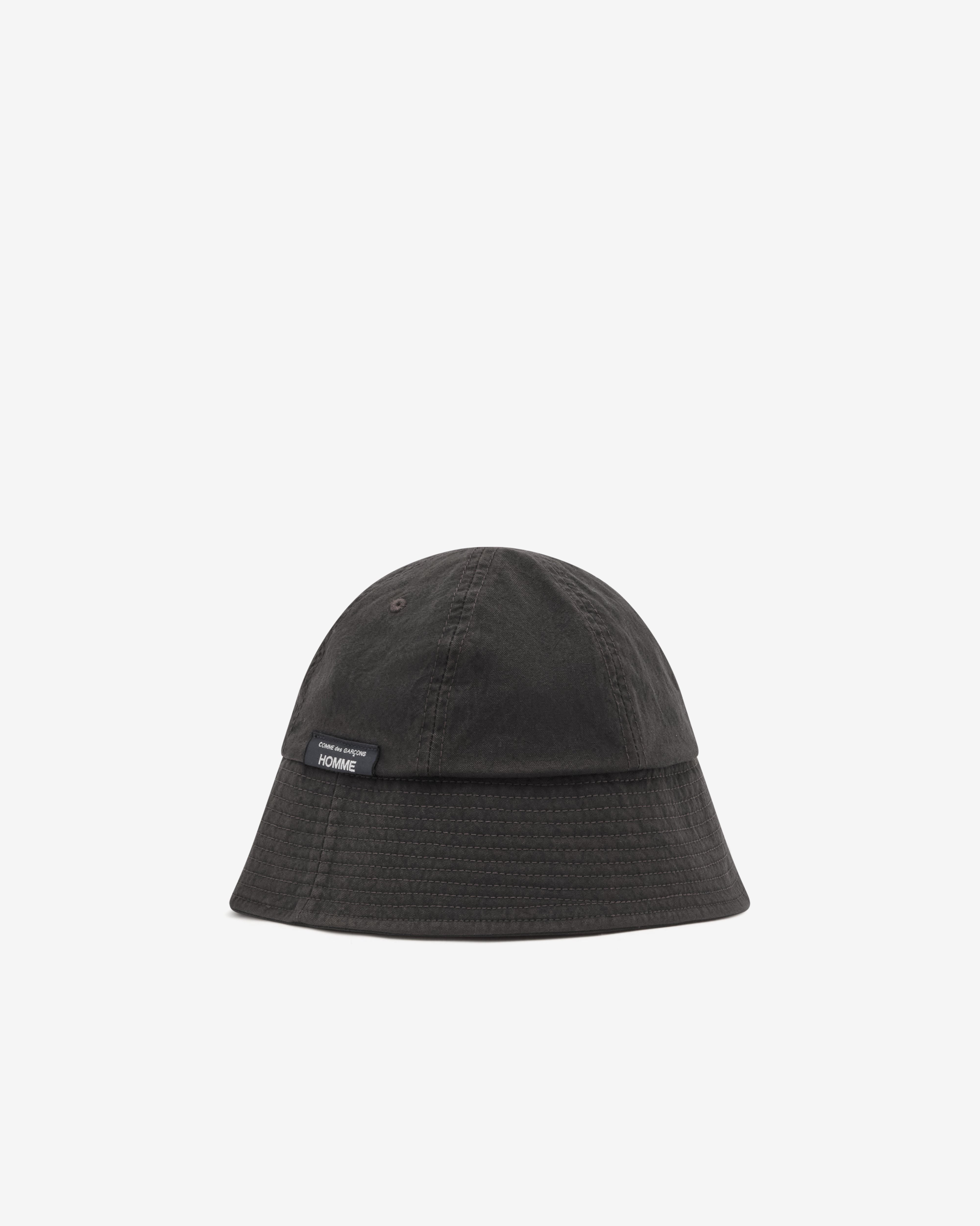 CDG Homme: Men's Bucket Hat (Grey) | Dover Street Market London
