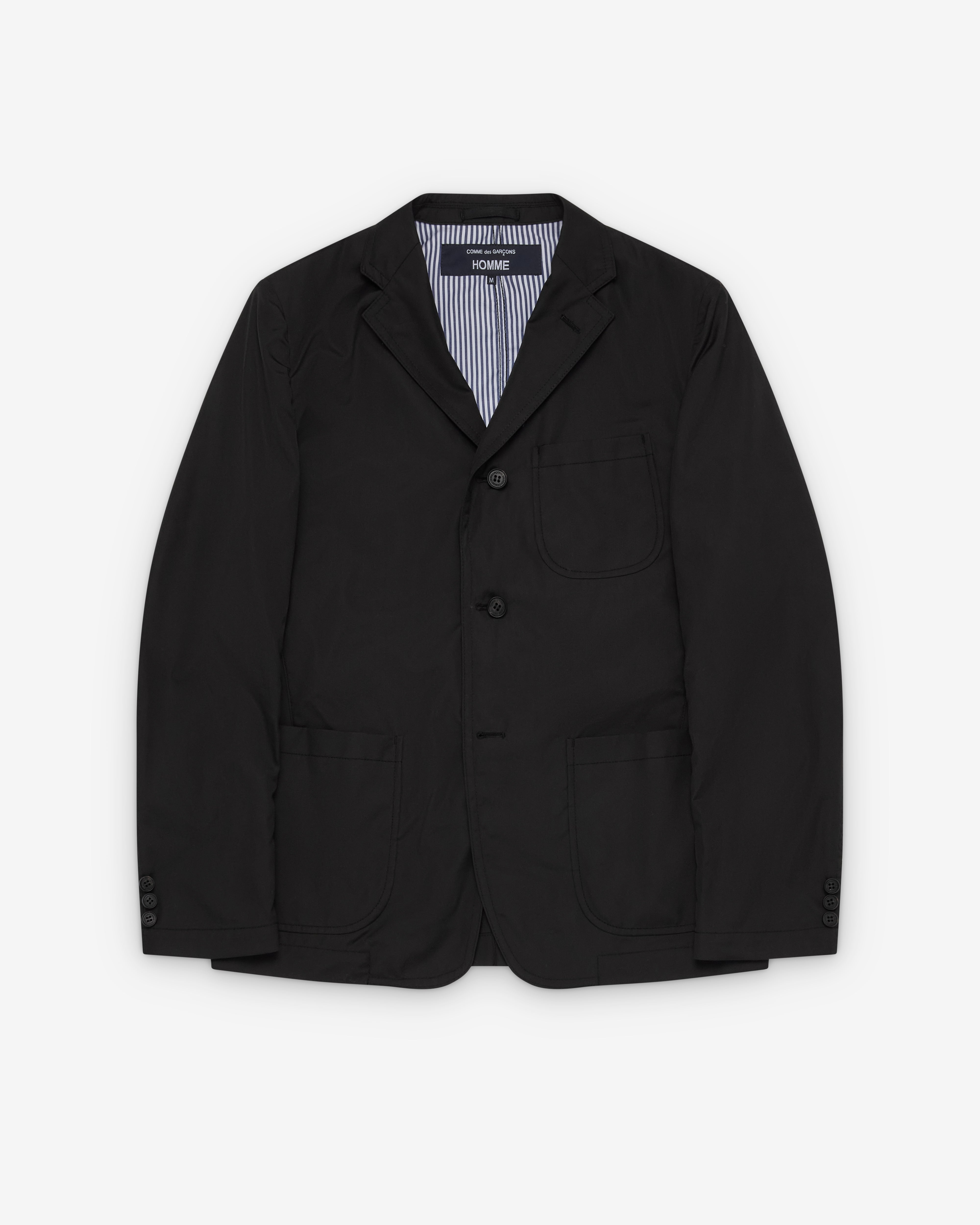 CDG Homme: Men's Sports Blazer (Black) | Dover Street Market London