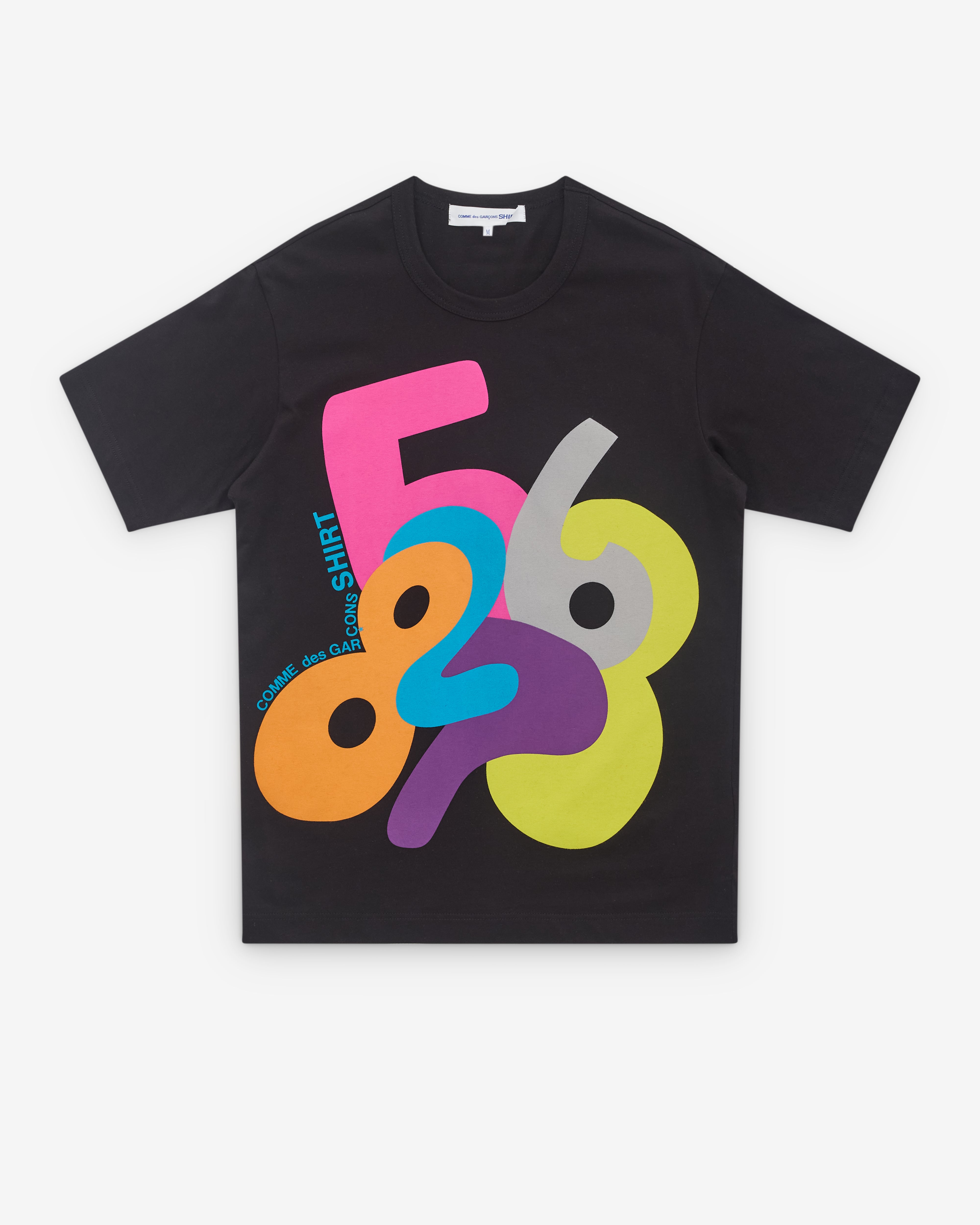 CDG Shirt: Men’s Printed T-Shirt (Black) | Dover Street Market London