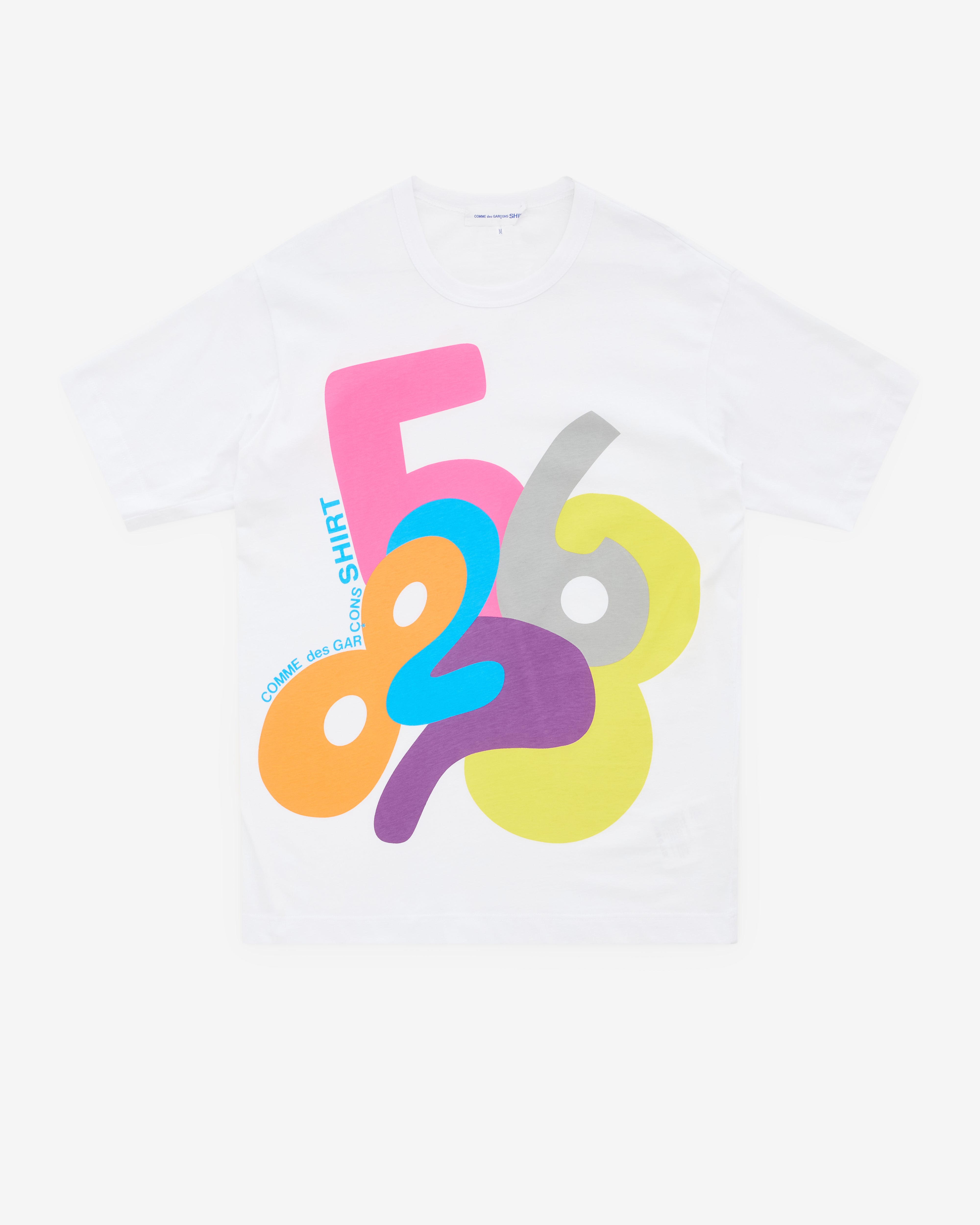 CDG Shirt: Men’s Printed T-Shirt (White) | DSML E-SHOP