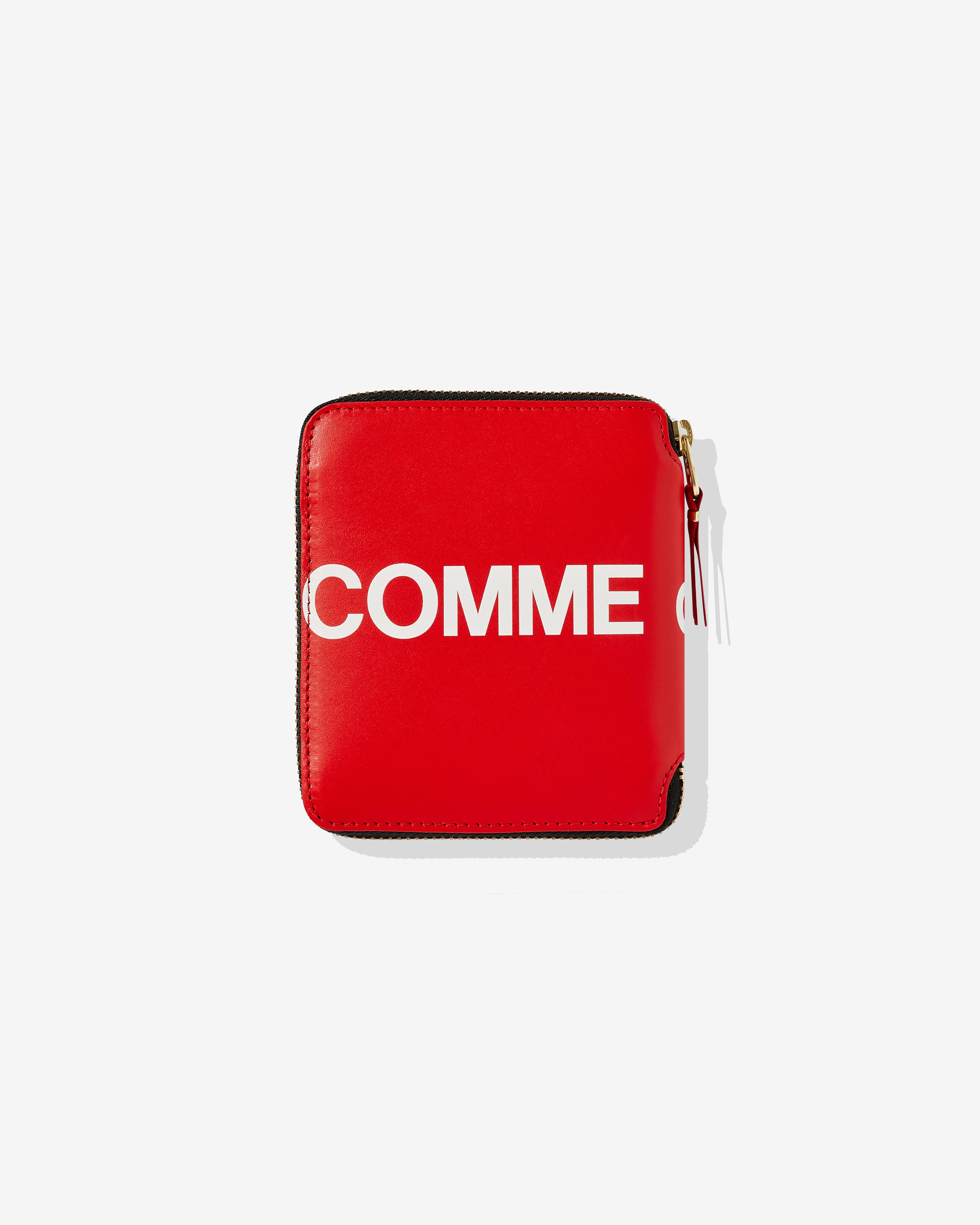CDG Wallet: Huge Logo Full Zip Around Wallet (Red SA2100HL) | DSML E-SHOP