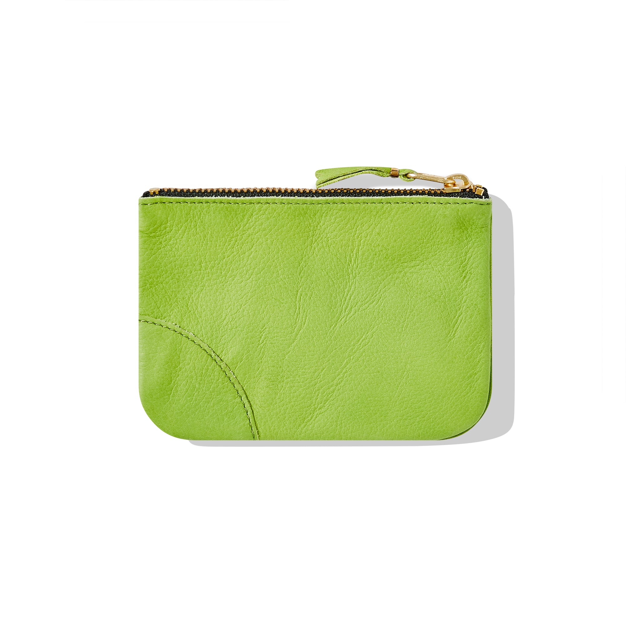 CDG Wallet - Washed Wallet Zip Pouch - (Green) | Dover Street Market E ...