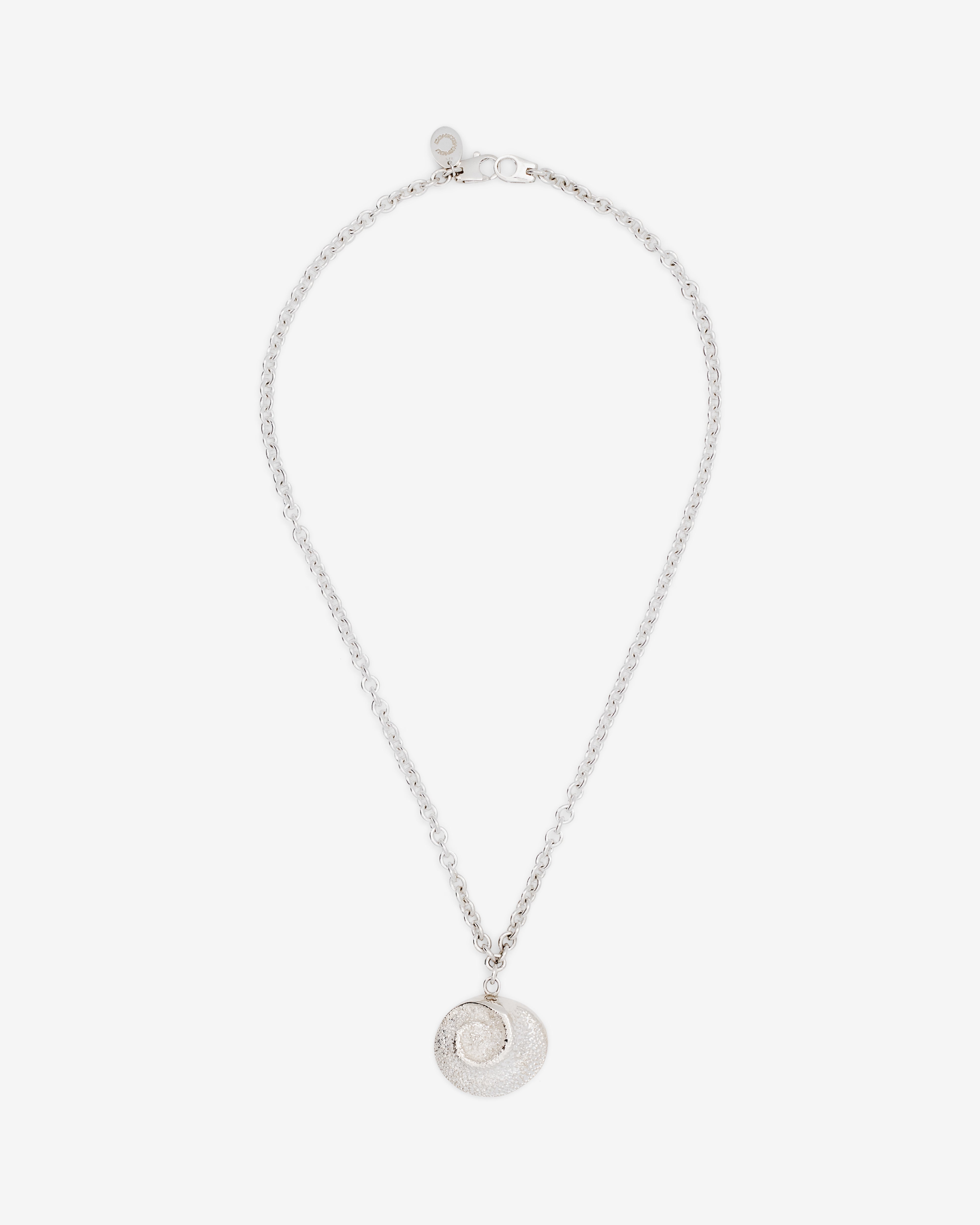 Charlie Constantinou: Men's Octi Big Shell Necklace (Silver) | DSML E-SHOP