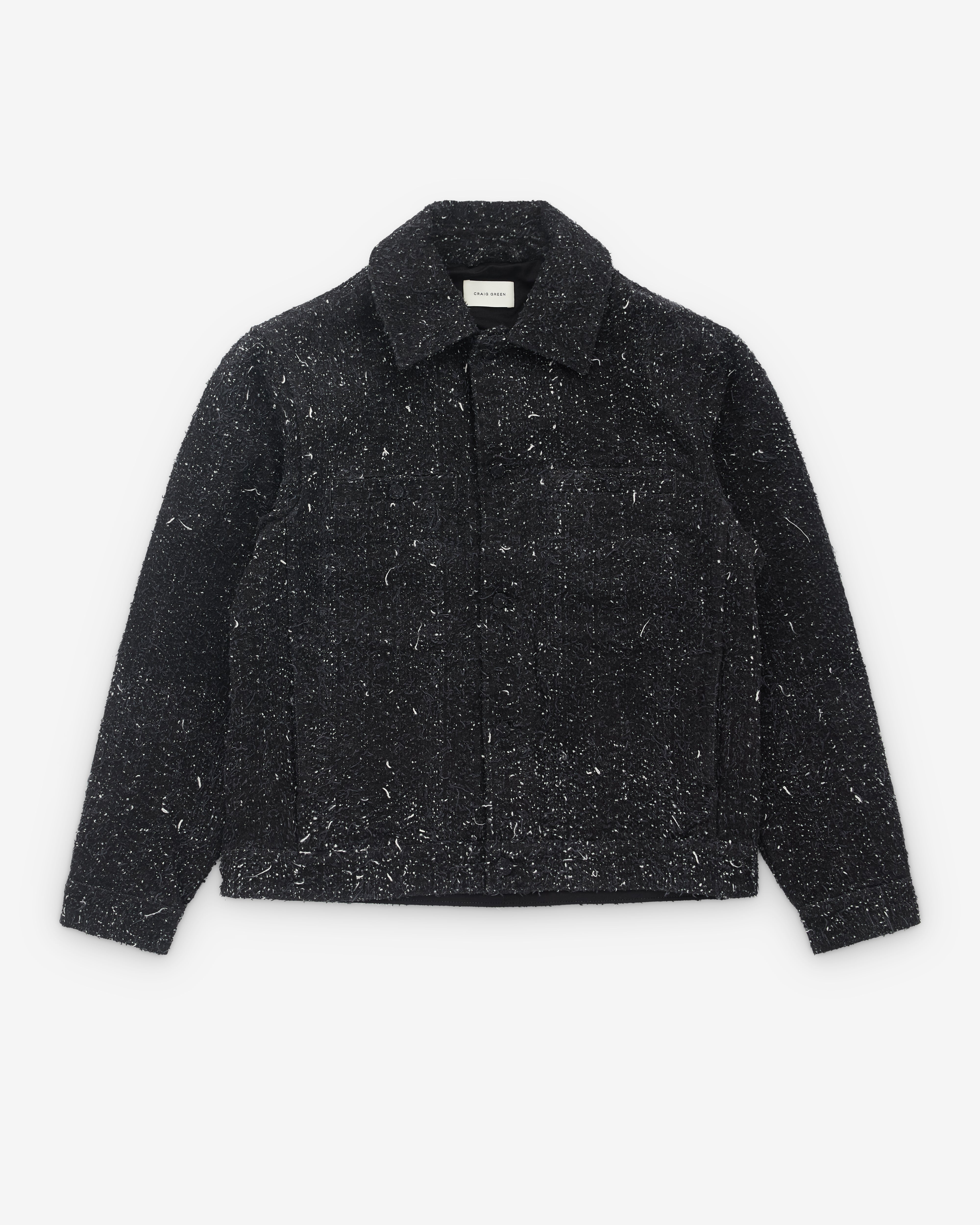 Craig Green: Men’s Towel Jacket (Black) | Dover Street Market London