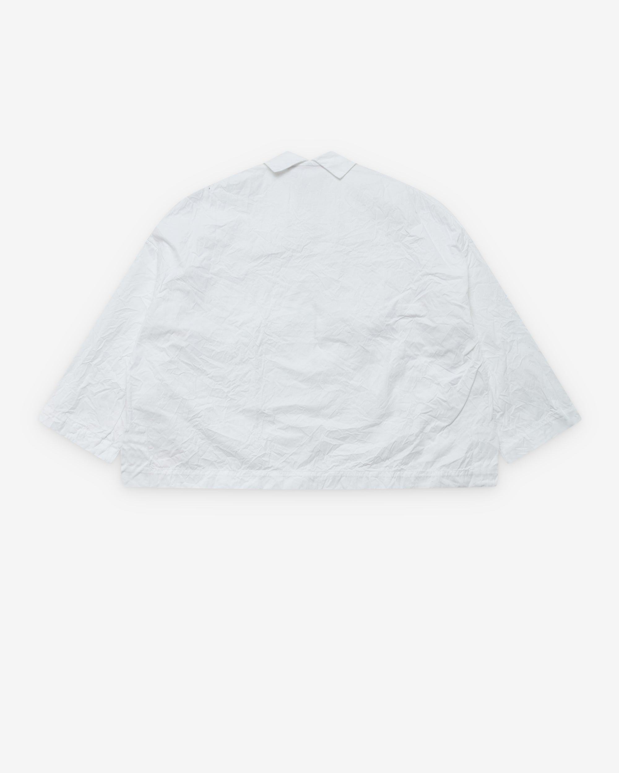 Daniela Gregis: Women's Open Collar Jacket (White) | DSML E-SHOP