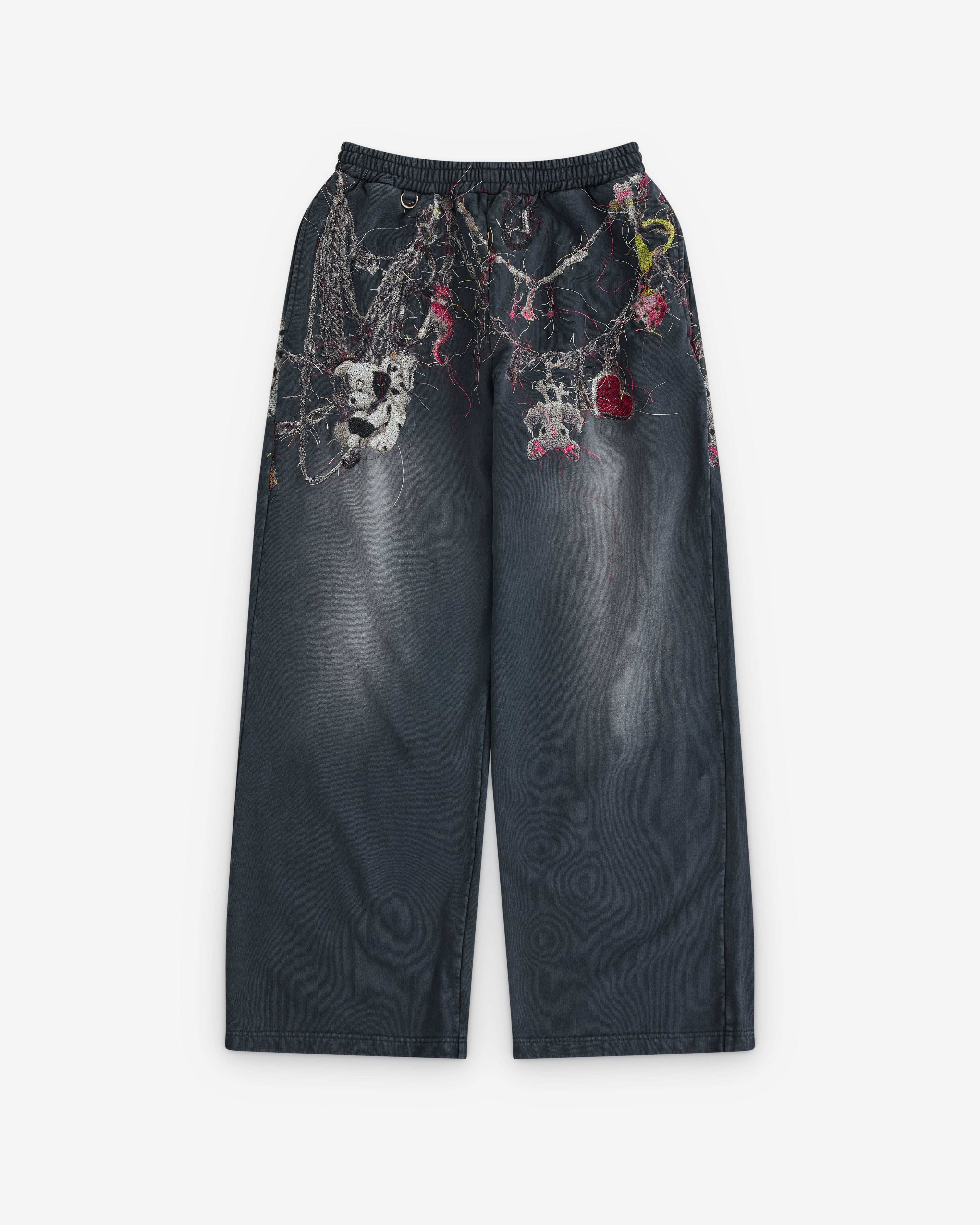 Doublet: Men’s Embroidered Chain Sweatpants (Grey) | Dover Street ...