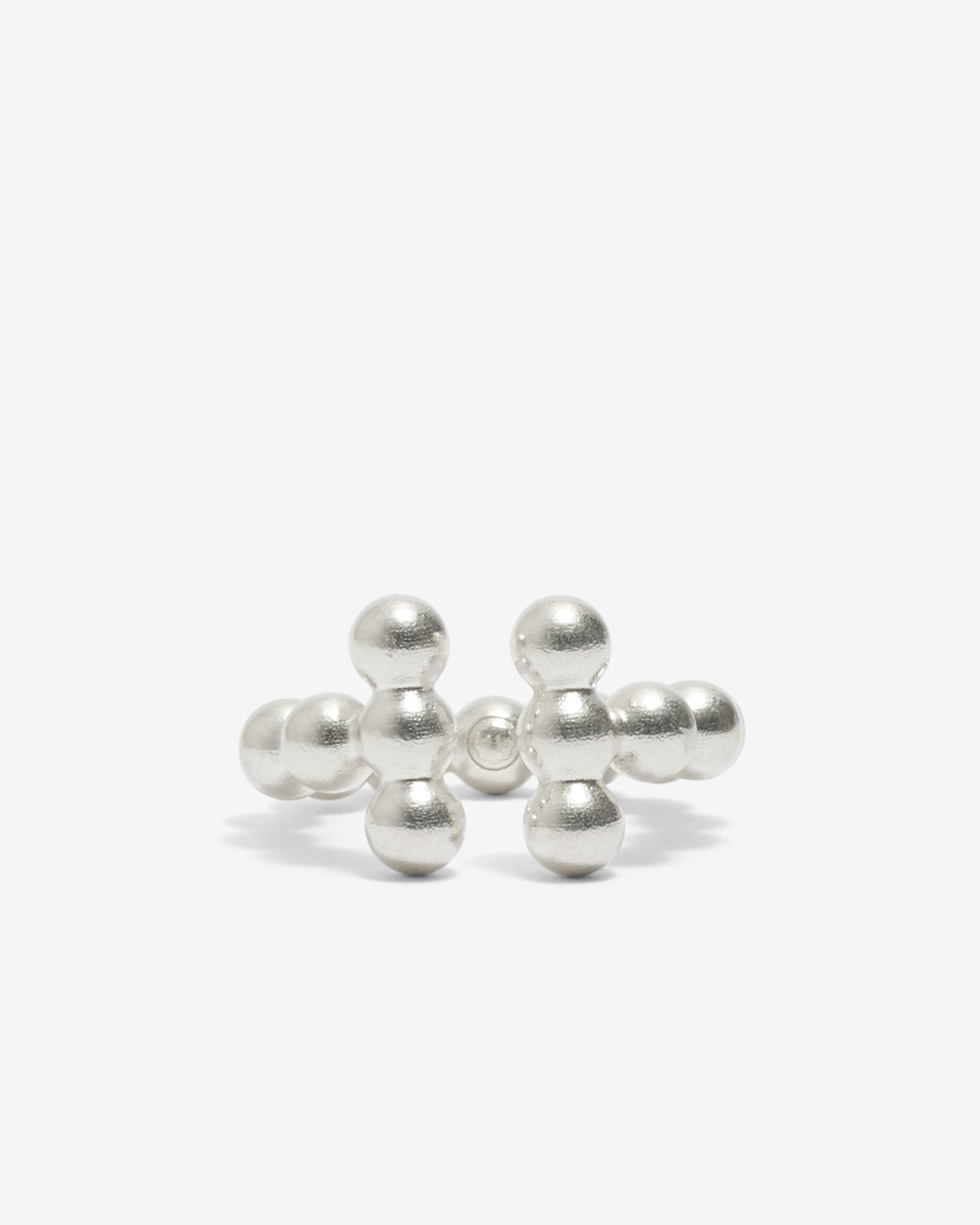 Fervent Moon: Ophanim Triple Ring (Silver) | Dover Street Market London