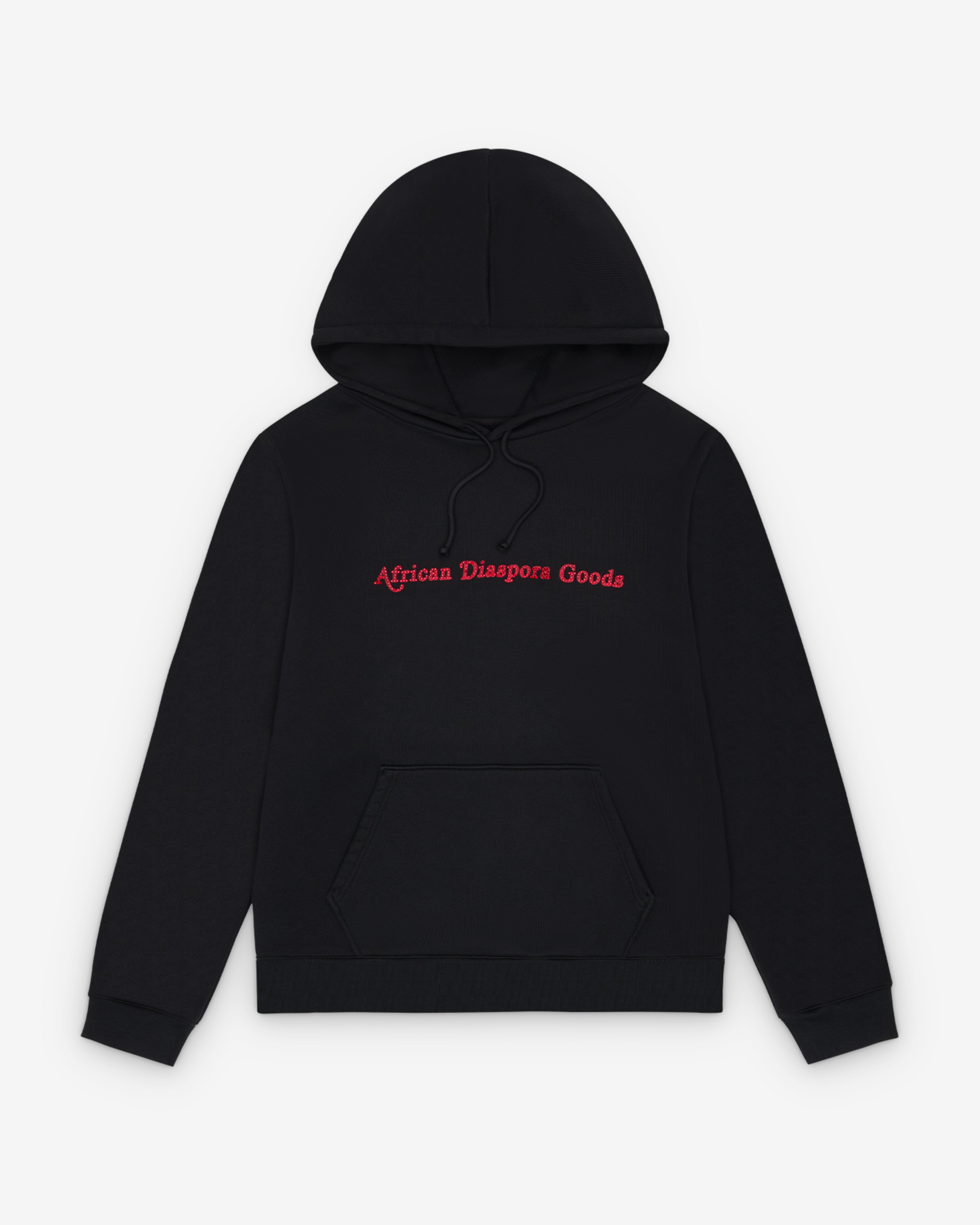 Denim Tears: Men's Rolling Stones Hoodie (Black) | DSML E-SHOP