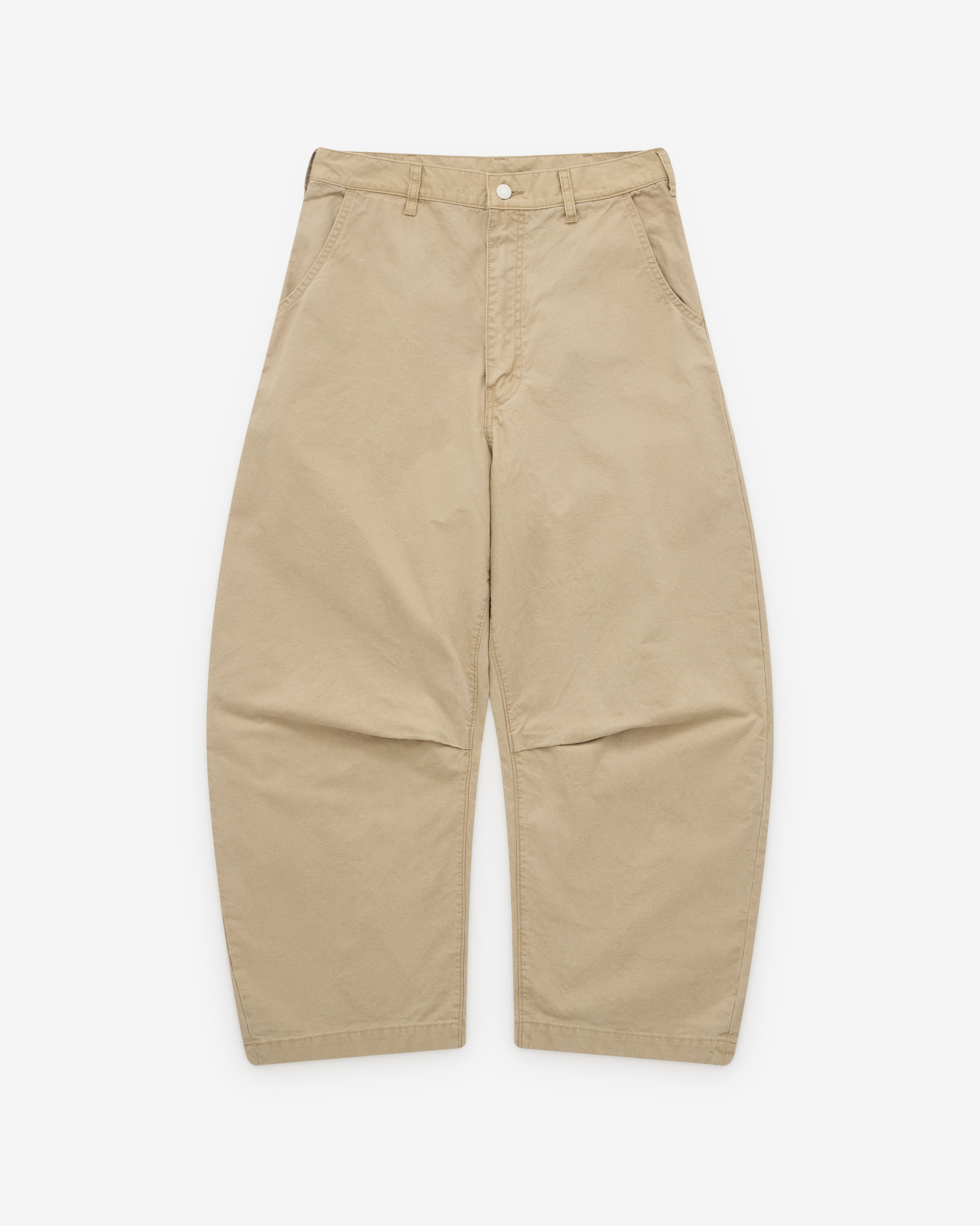 CDG Homme: Men’s Curved Hem Jeans (Sand) | DSML E-SHOP