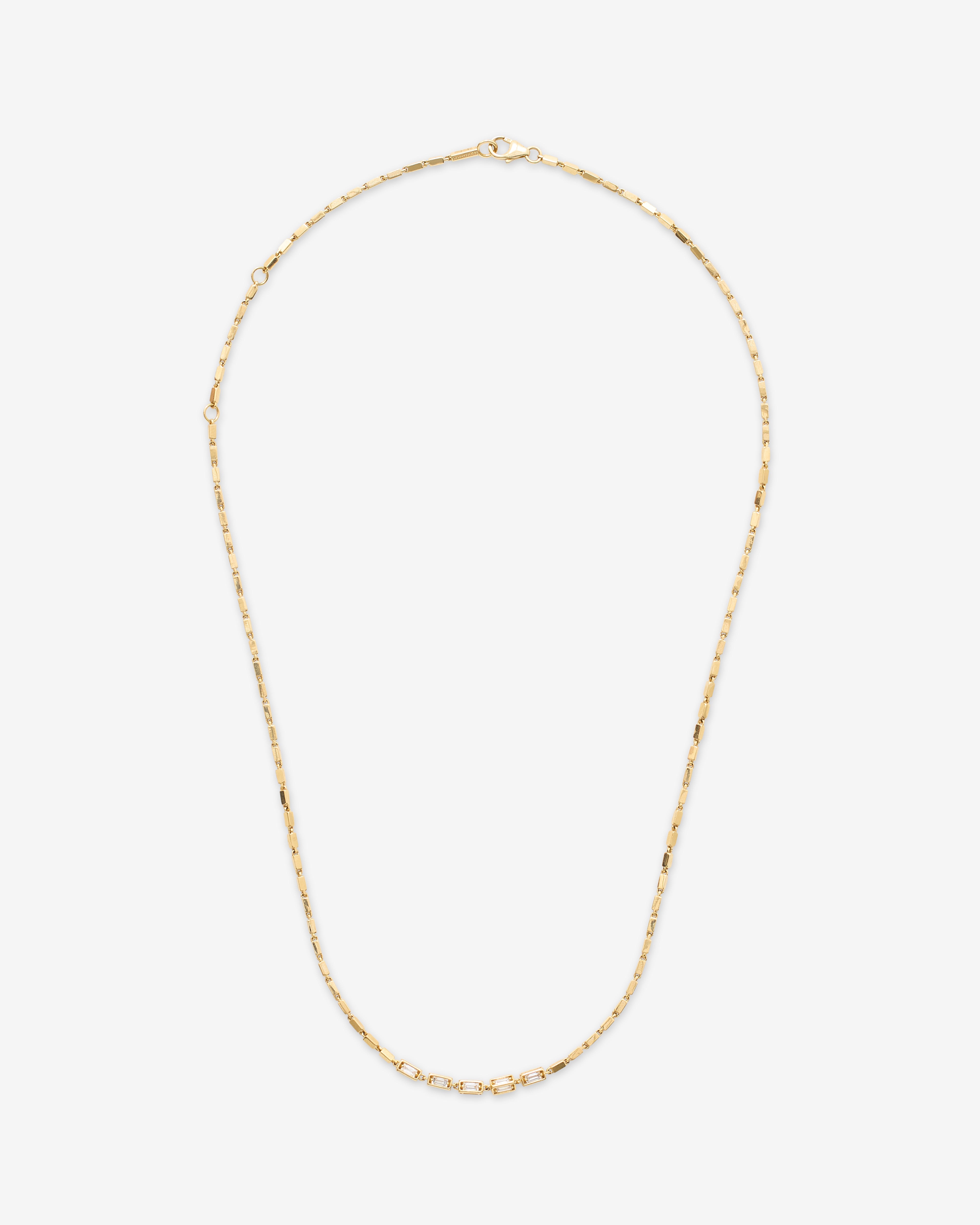 Suzanne Kalan: Diamond Small Link Chain (Yellow Gold) | Dover Street ...