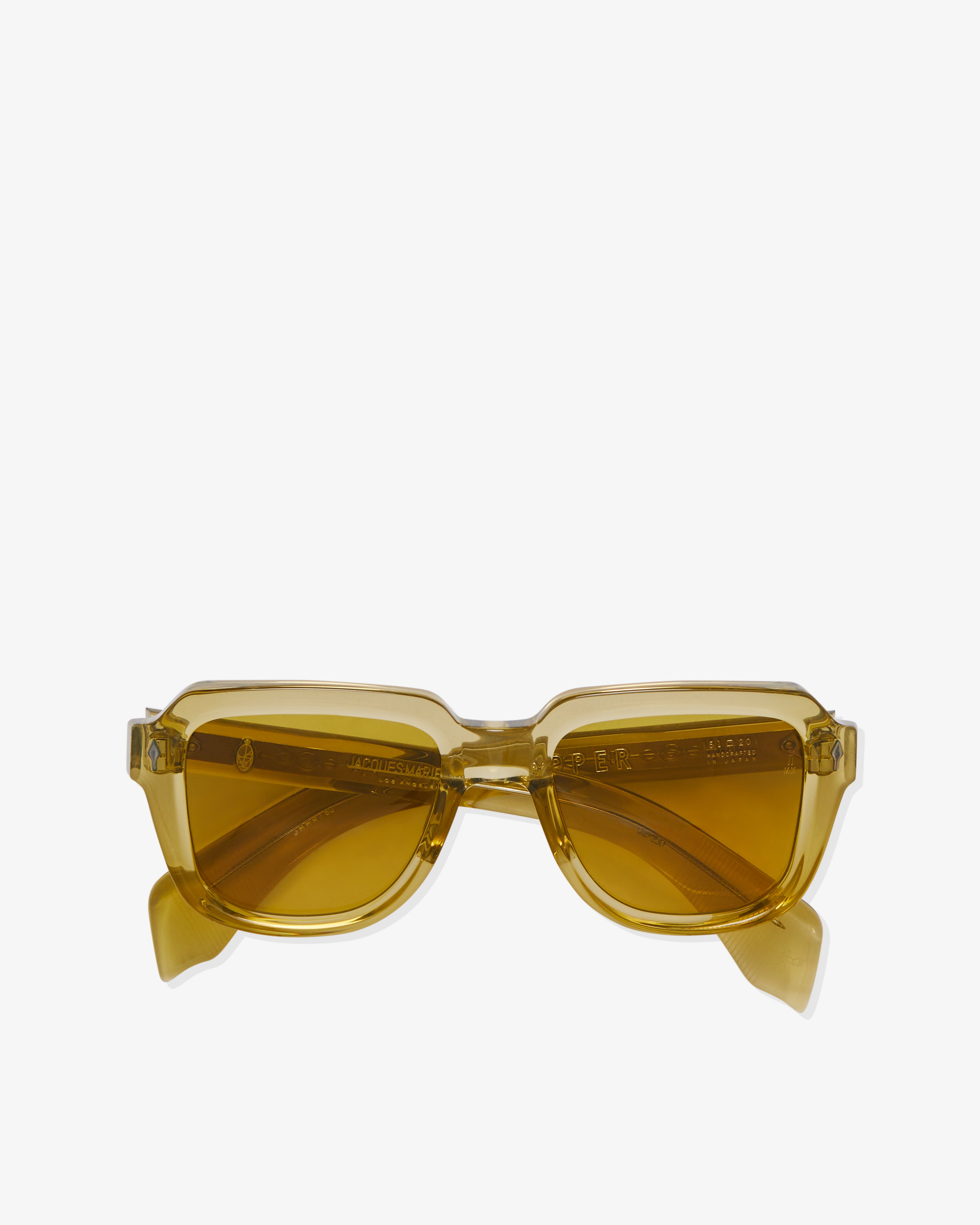 Jacques Marie Mage: Taos 6Q Sunglasses (Olive) | Dover Street Market London