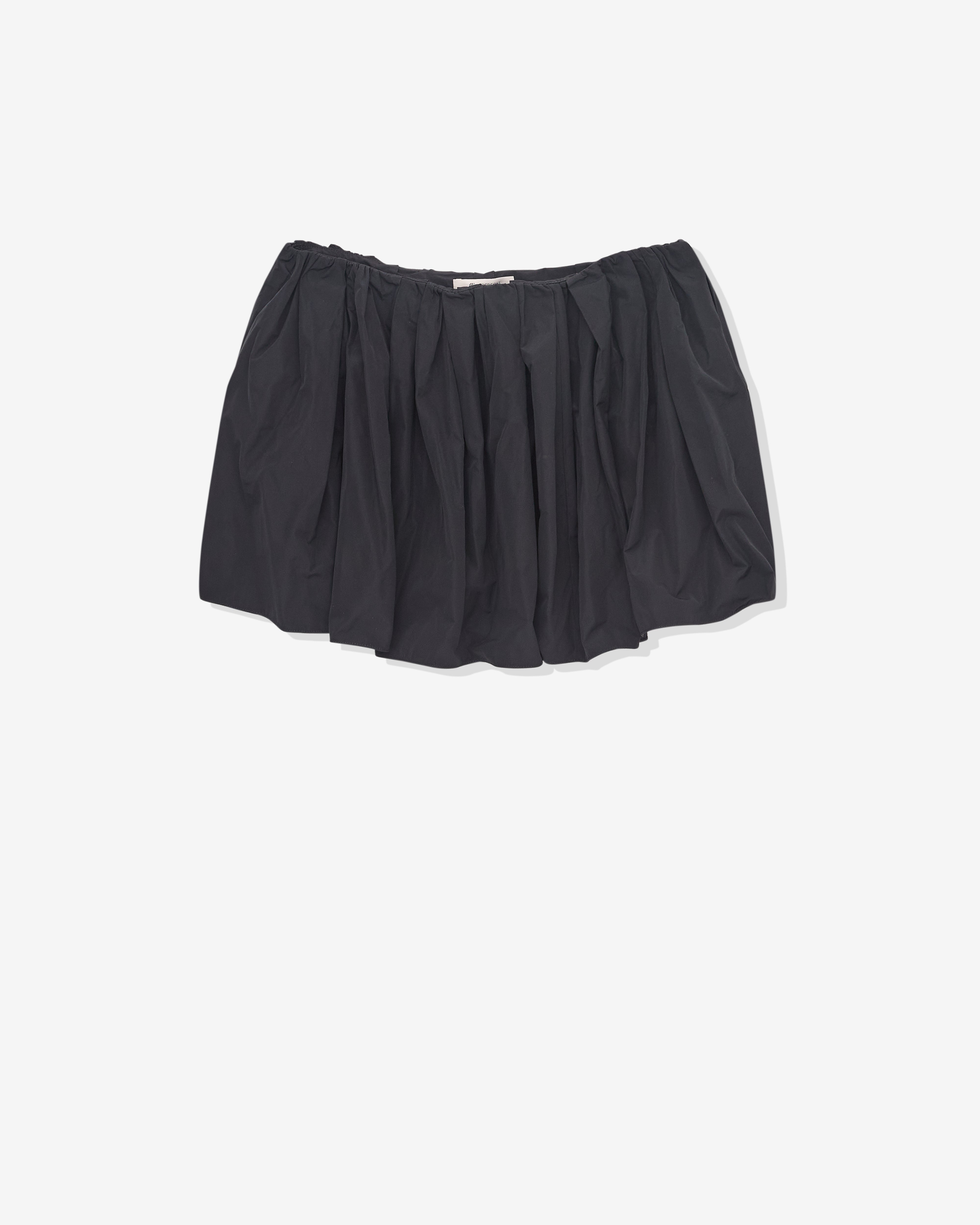 J.W. Anderson: Women's Gathered Skort (Black) | DSML E-SHOP
