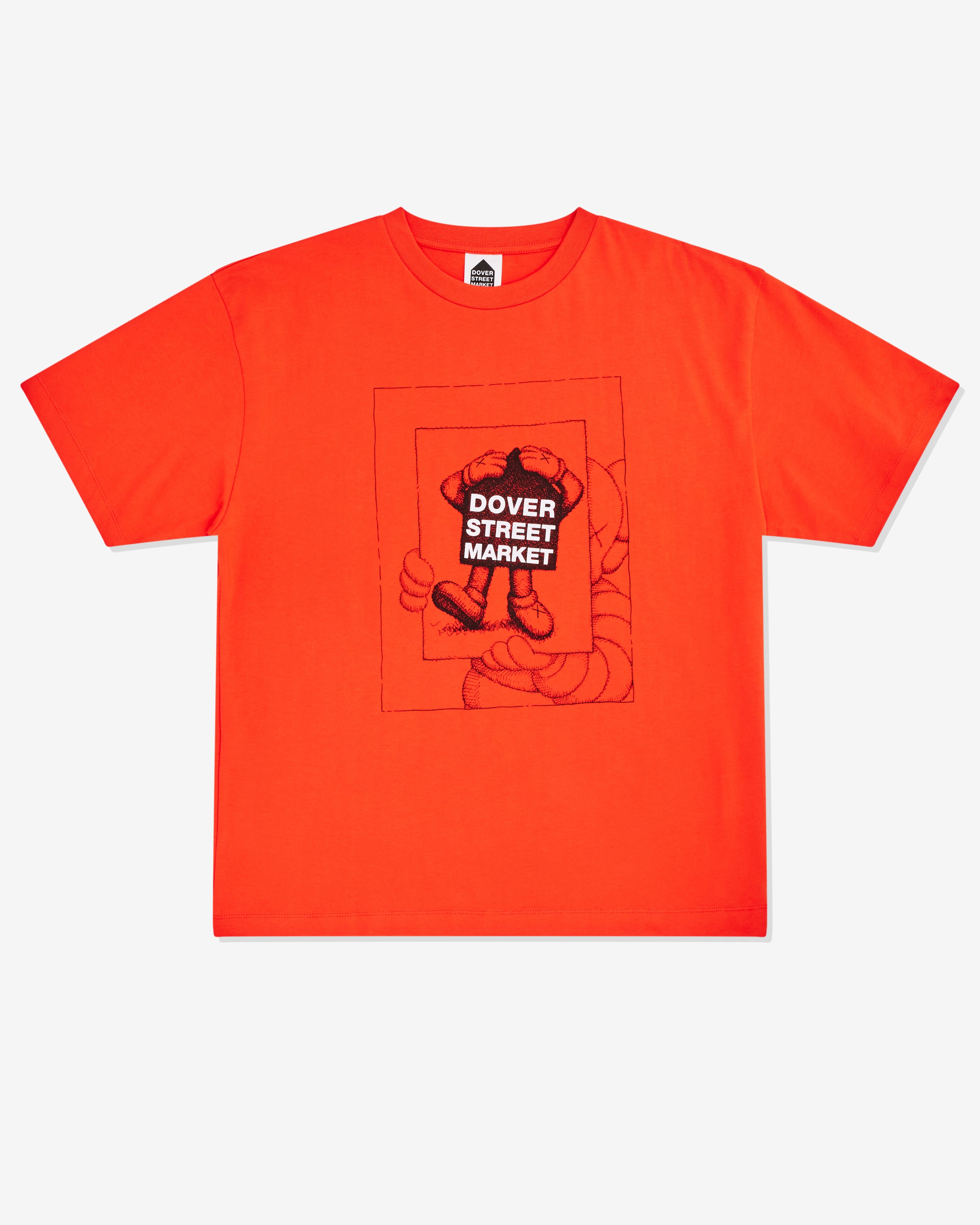 Kaws: DSM Logo T-Shirt (Red) | DSML E-SHOP