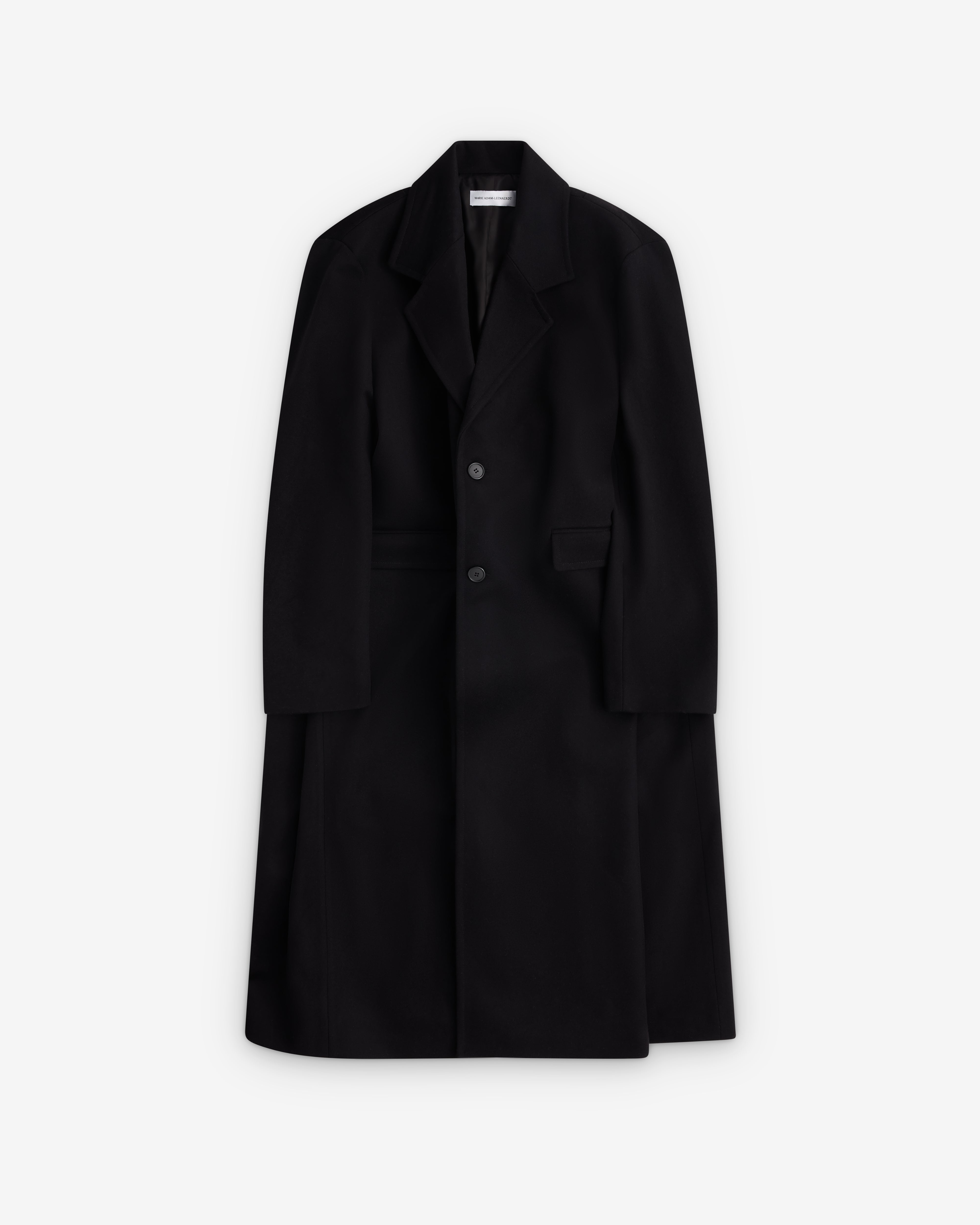 Marie Adam-Leenaerdt: Women's Multifunctional Coat (Black) | DSML E-SHOP