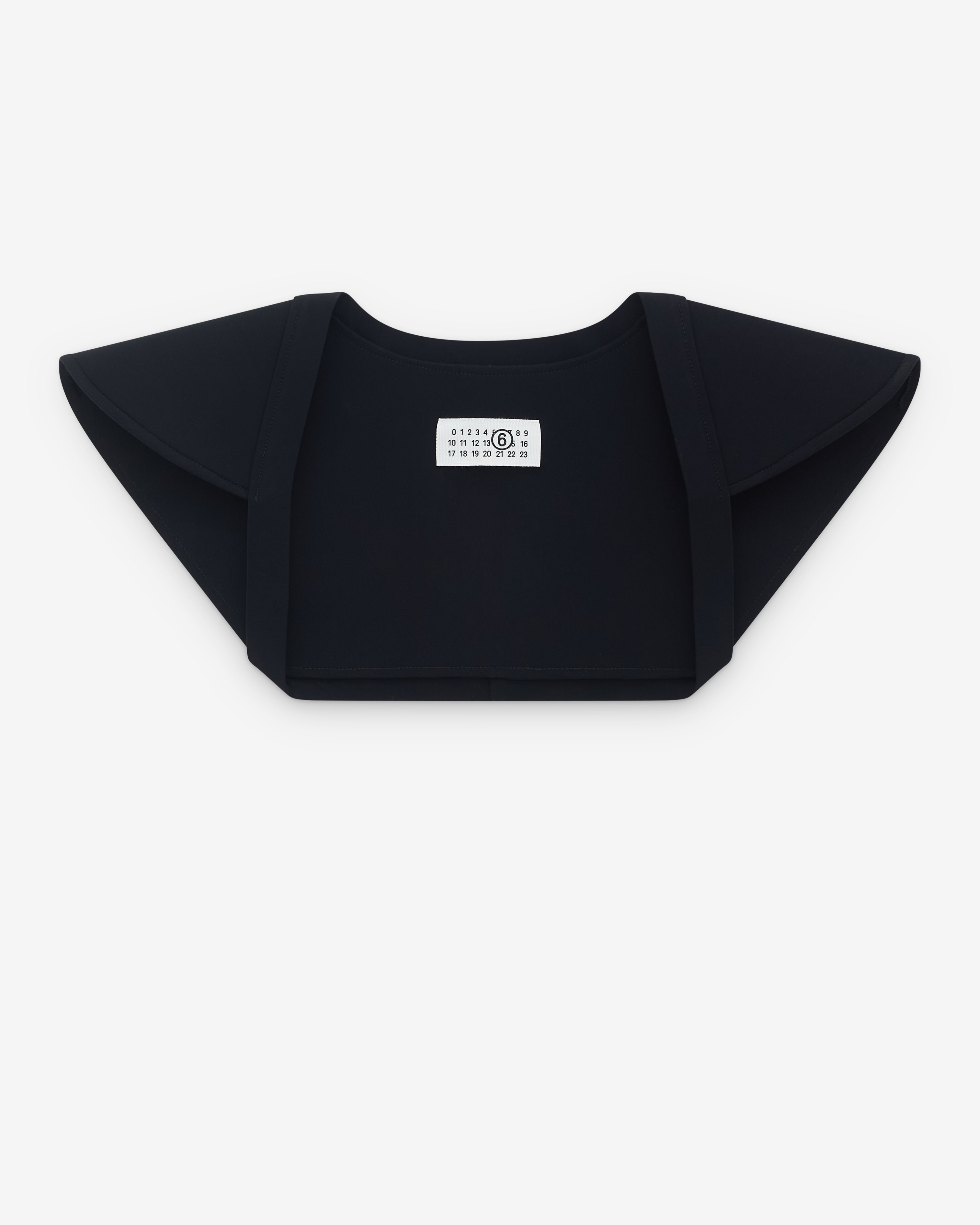 MM6: Women's Lycra Jersey Bolero (Black) | Dover Street Market London
