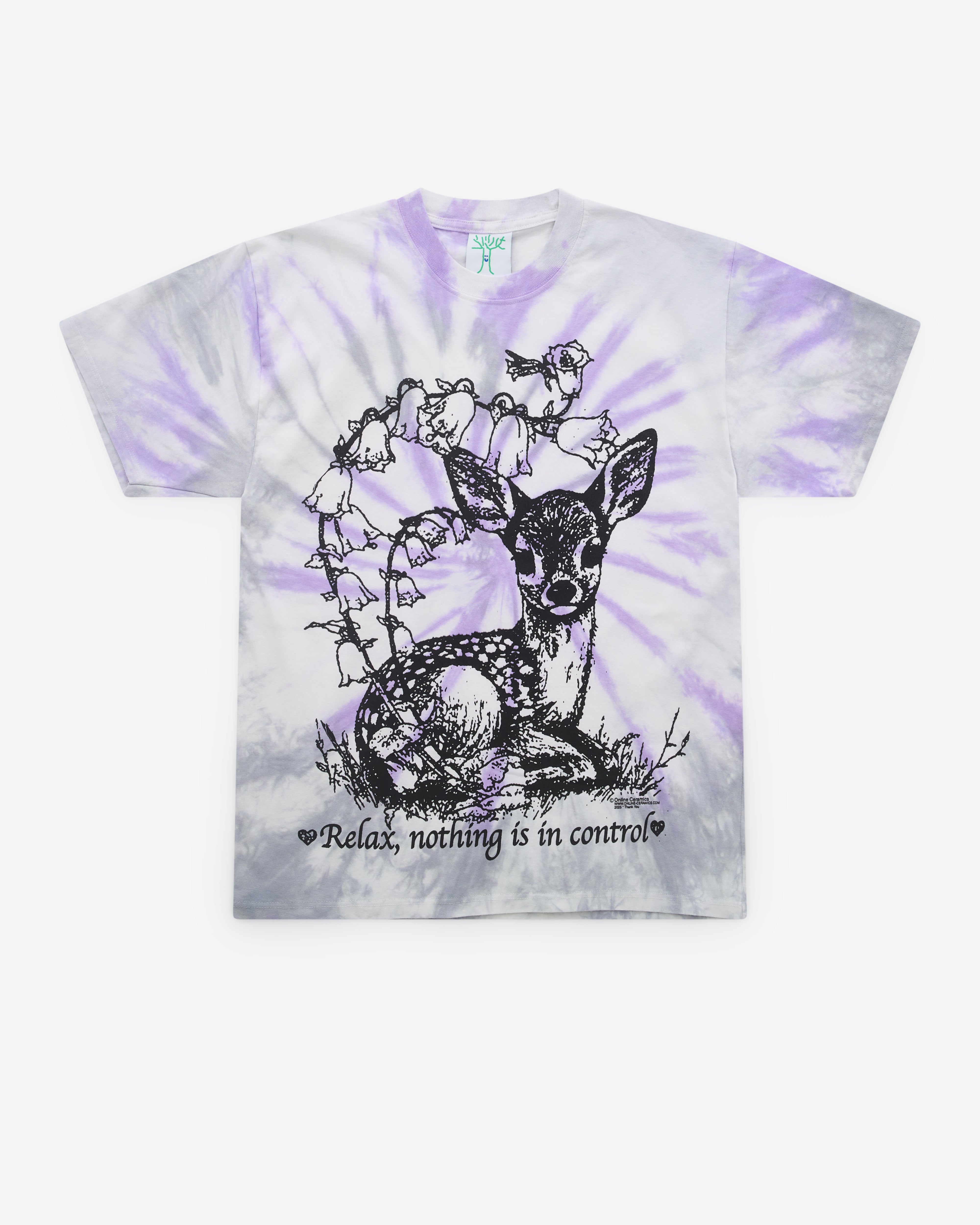 Online Ceramics: Nothing Is In Control T-Shirt (Tie Dye) | DSML E-SHOP