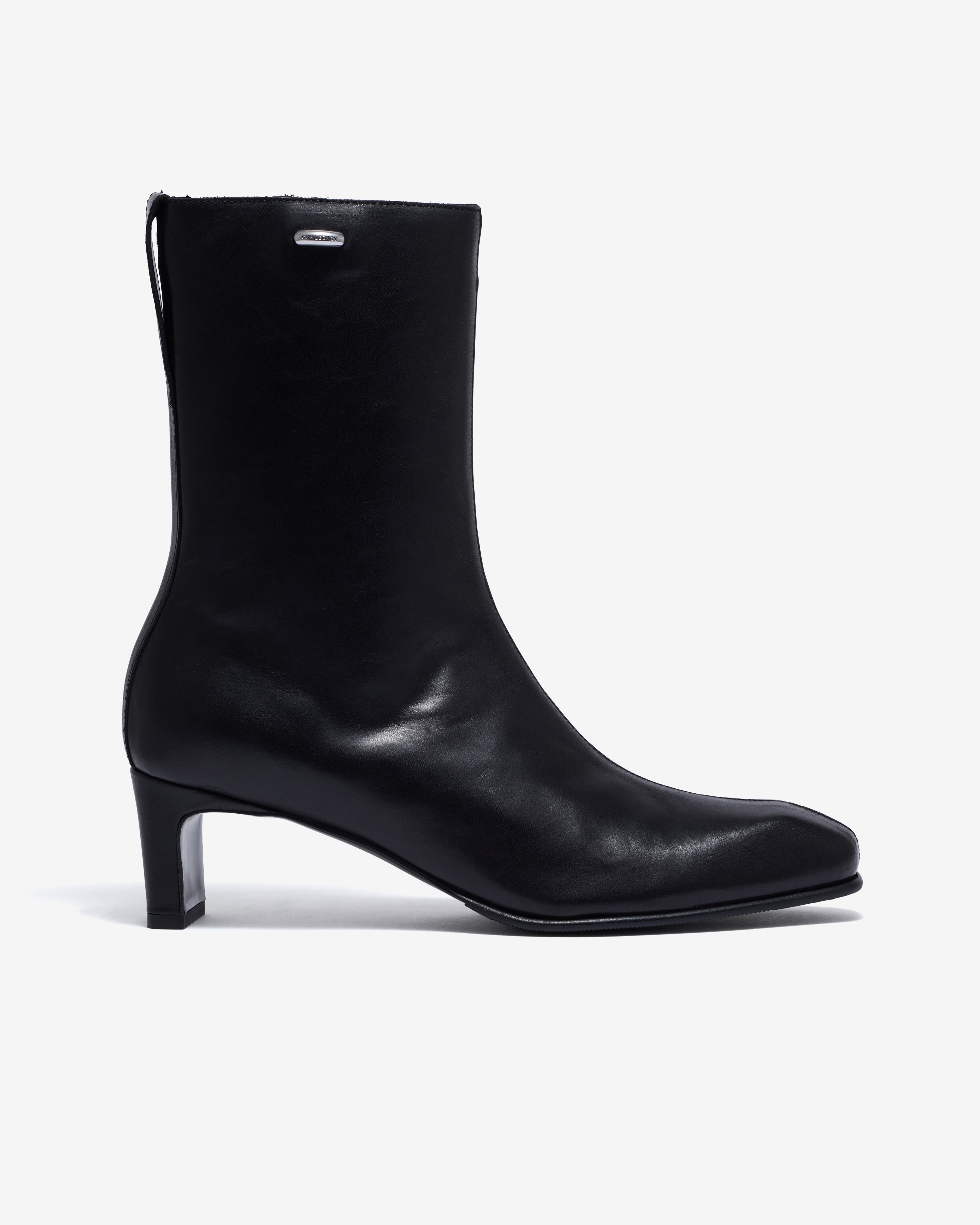 Our Legacy: Women's Karasu Heel (Black Tensile Cattle Hide) | DSML E-SHOP