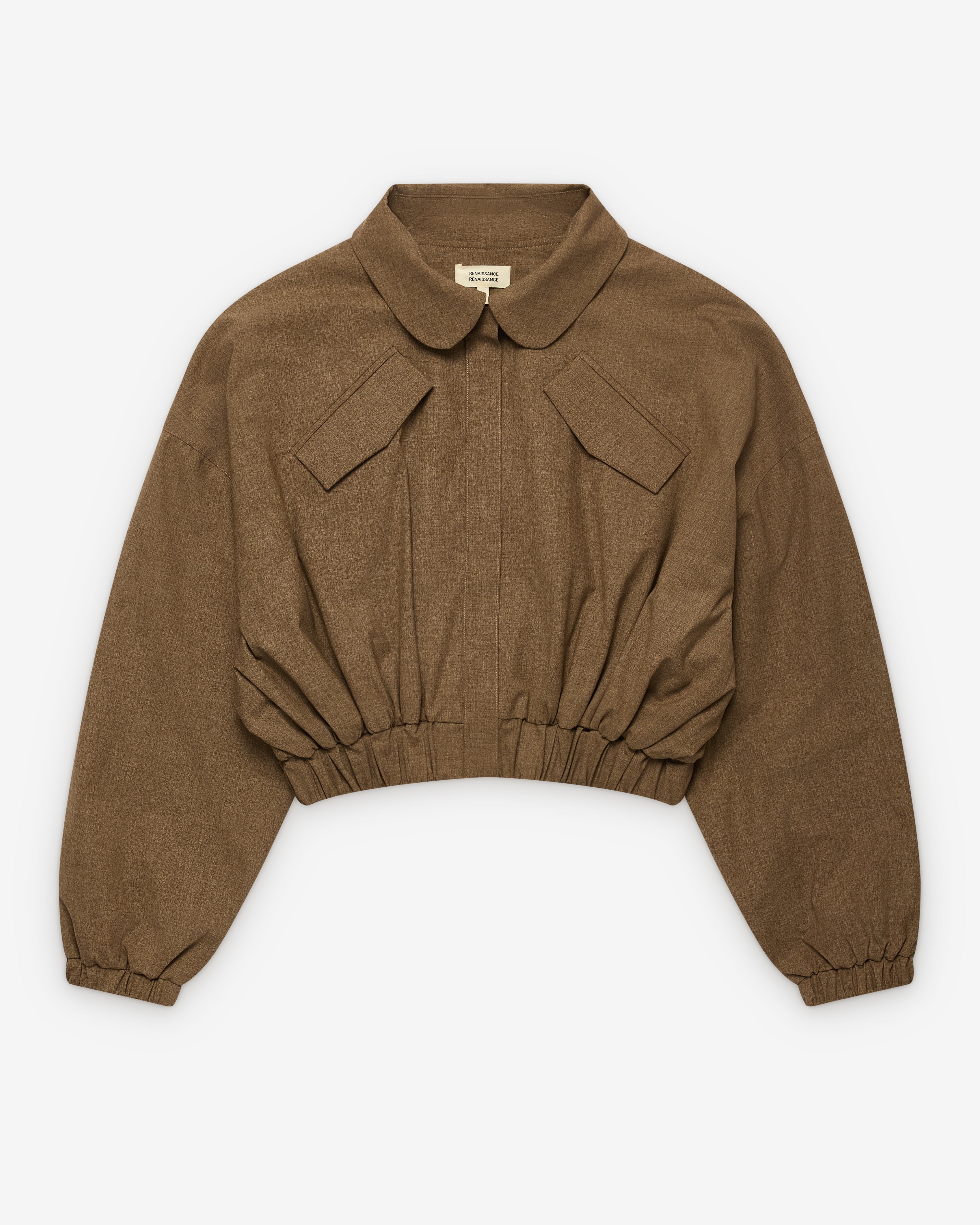 Renaissance Renaissance: Women's Baby Bomber Jacket (Chocolate) | DSML ...