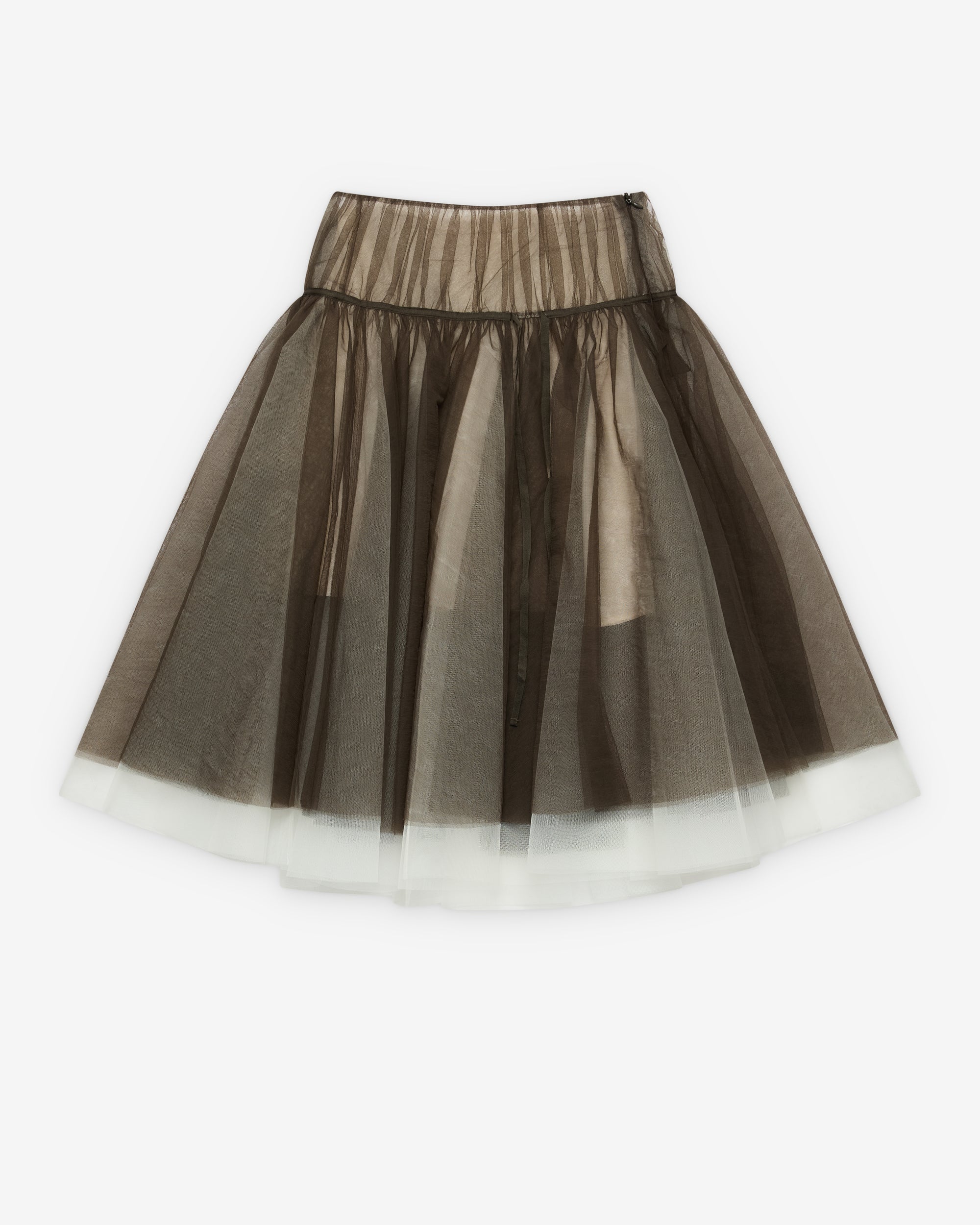Renaissance Renaissance: Women's Downtown Midi Skirt (Brown) | DSML E-SHOP