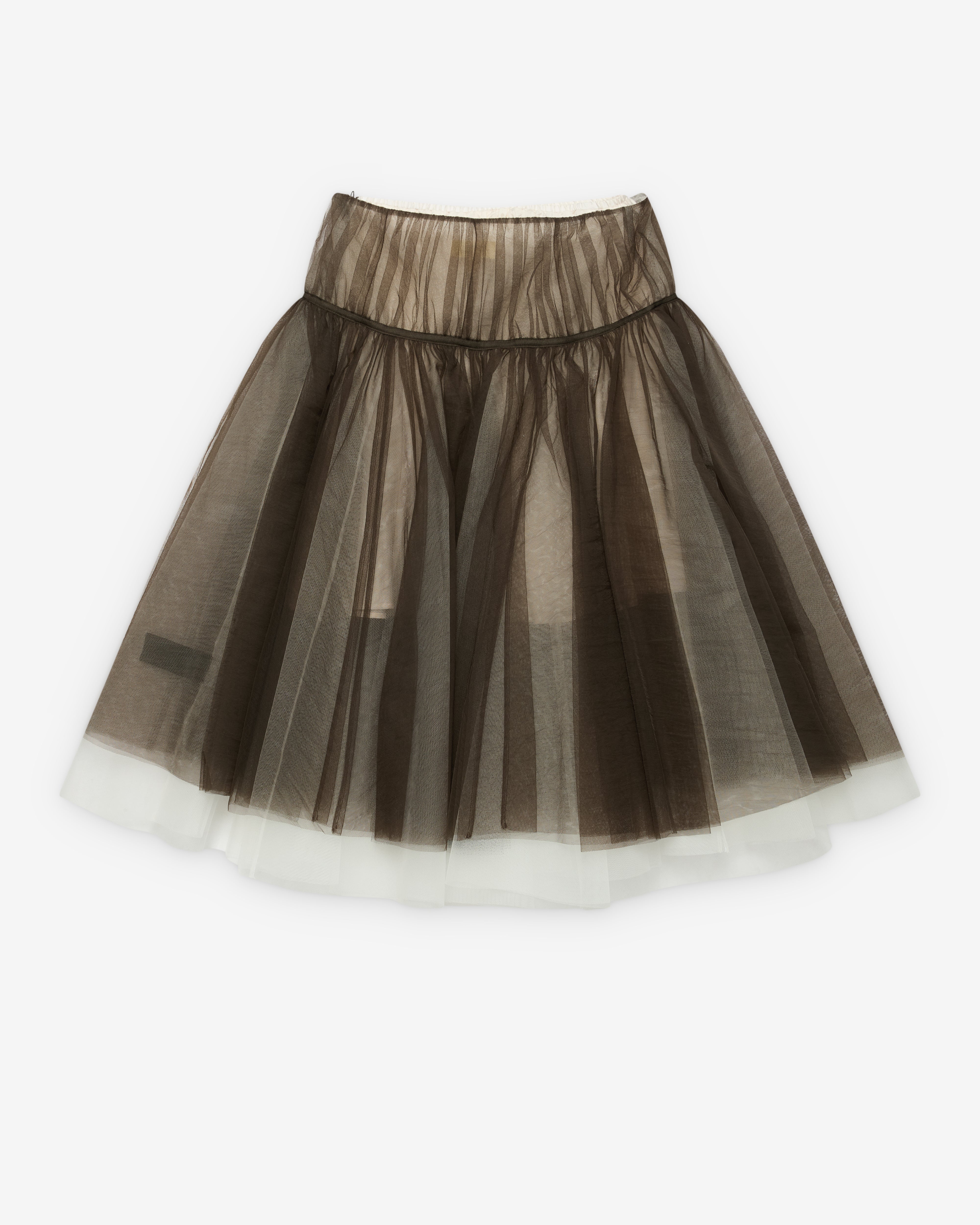 Renaissance Renaissance: Women's Downtown Midi Skirt (Brown) | DSML E-SHOP