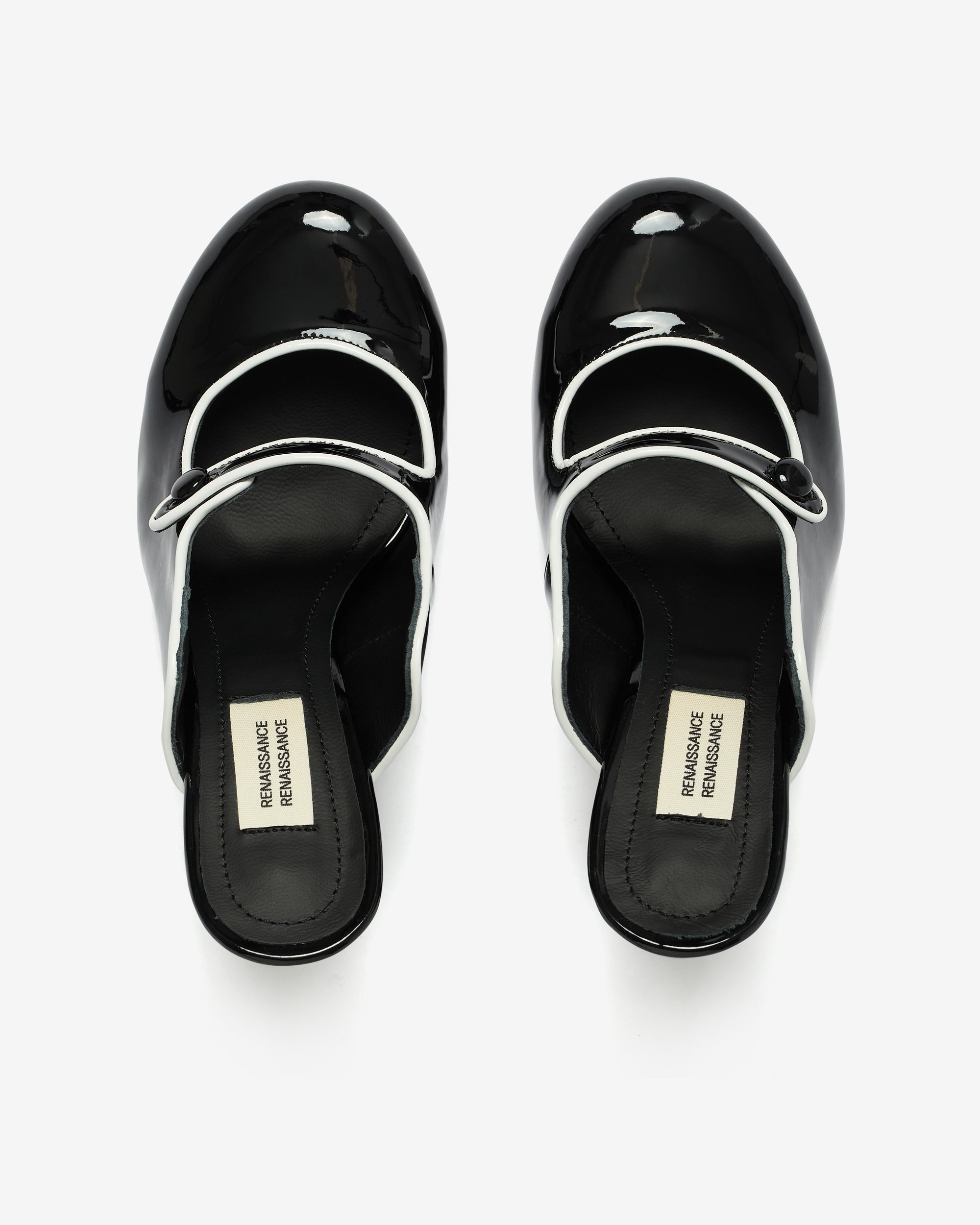 Renaissance Renaissance: Women's Aya Patent Shoes (Black) | DSML E-SHOP