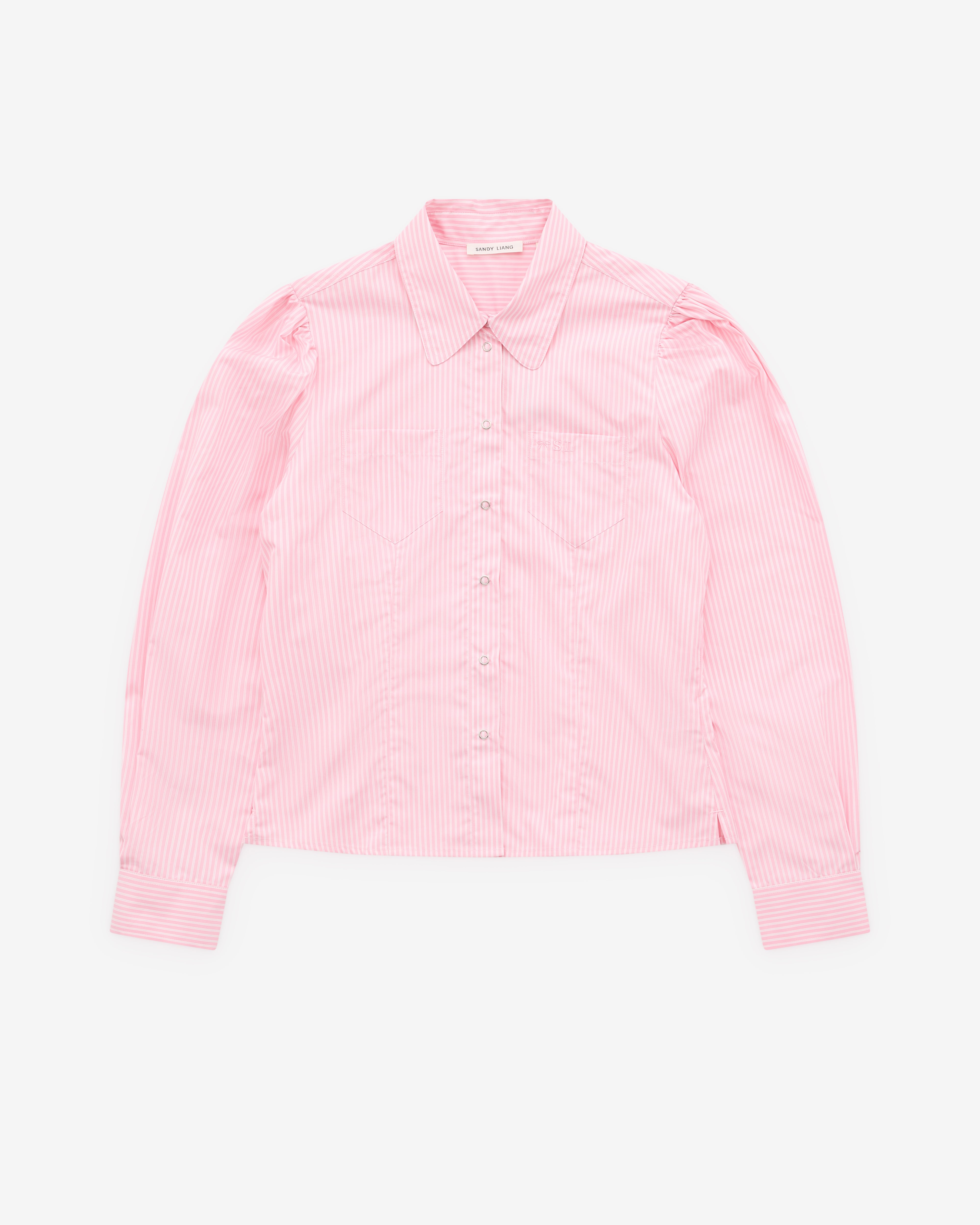 Sandy Liang: Women’s Baela Top (Pink) | DSML E-SHOP