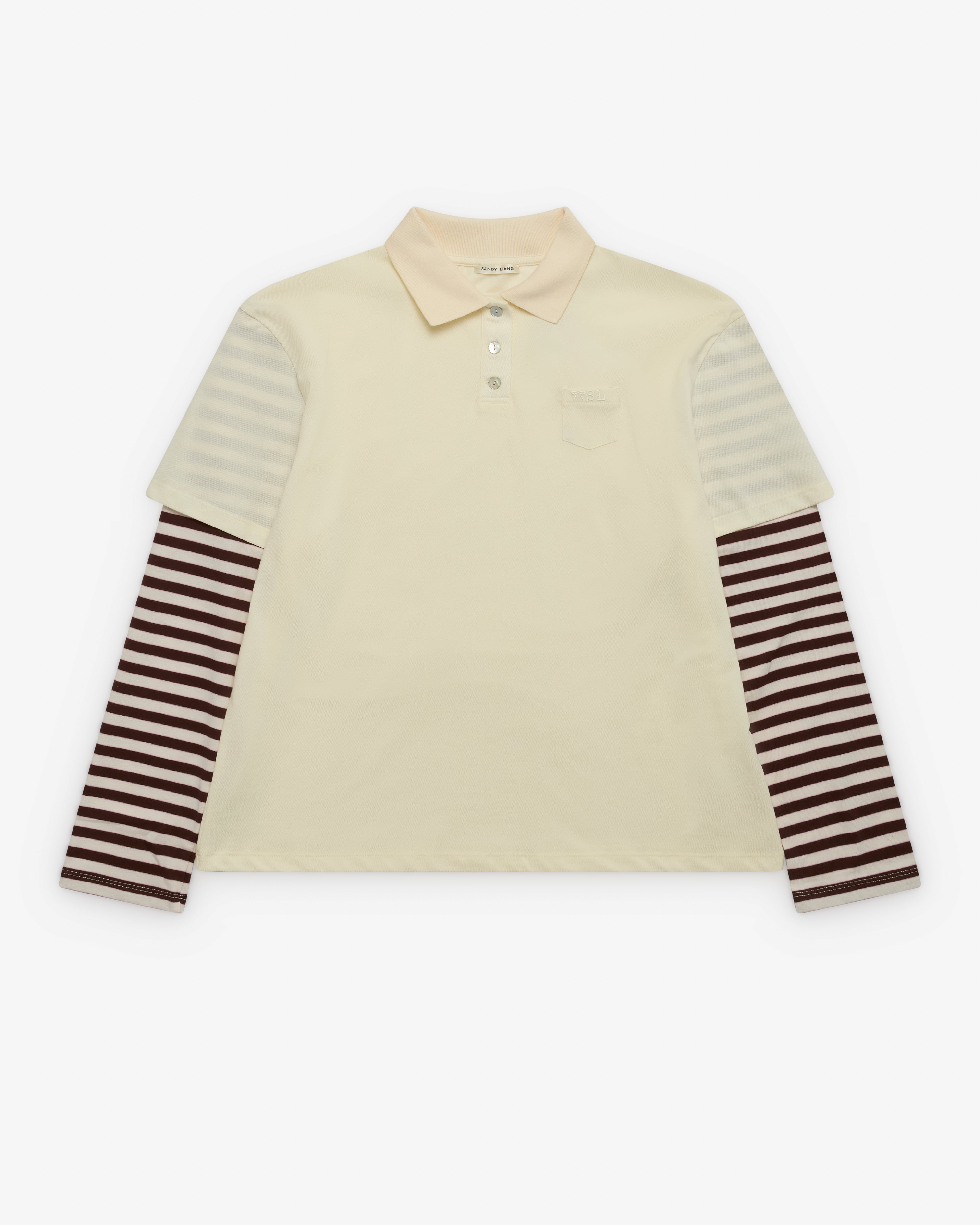 Sandy Liang: Women's Dew Top (Cream) | DSML E-SHOP