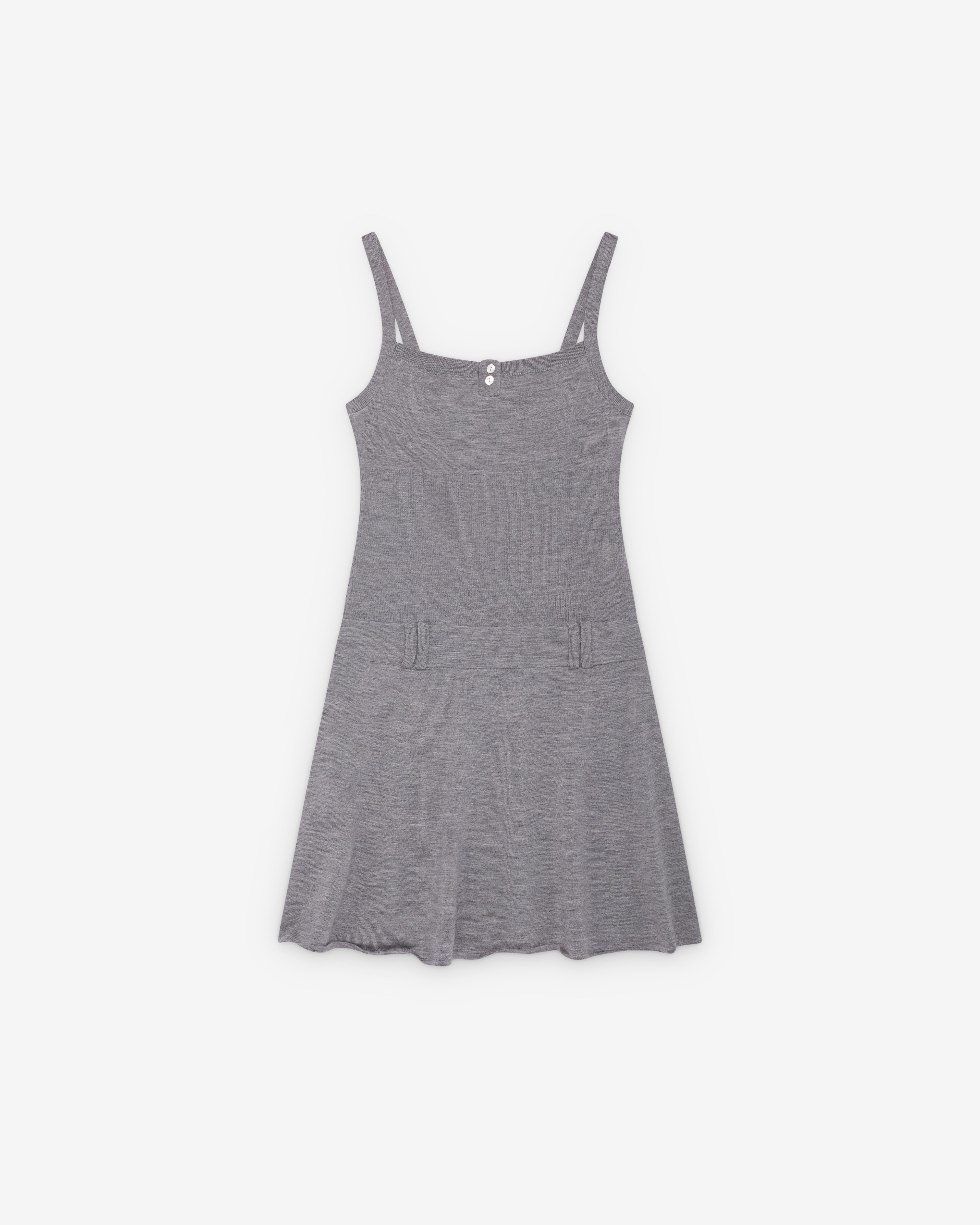 Sandy Liang: Women's Glace Dress (Heather Grey) | Dover Street Market ...