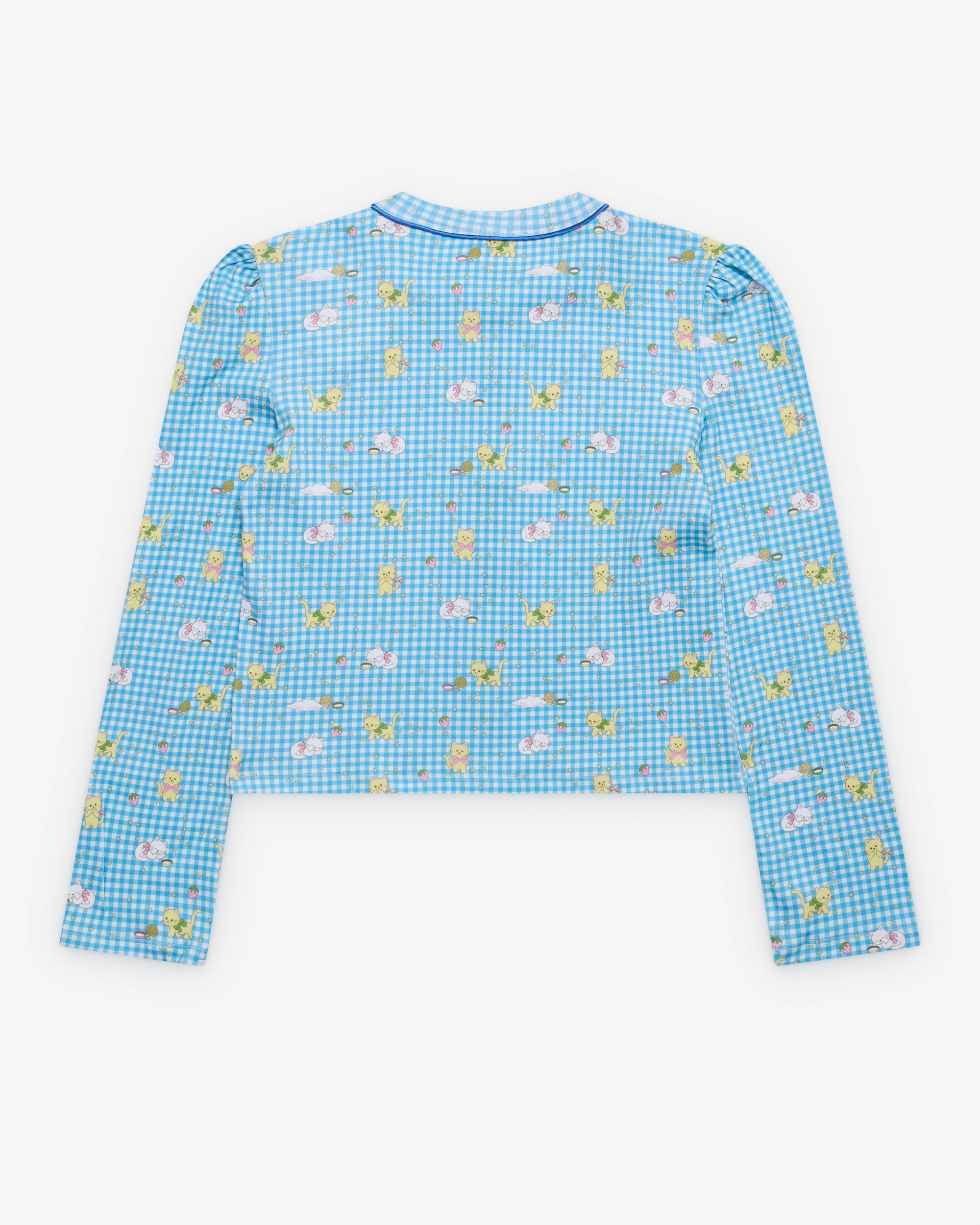 Sandy Liang: Women's Nova Cardigan (Blue) | DSML E-SHOP