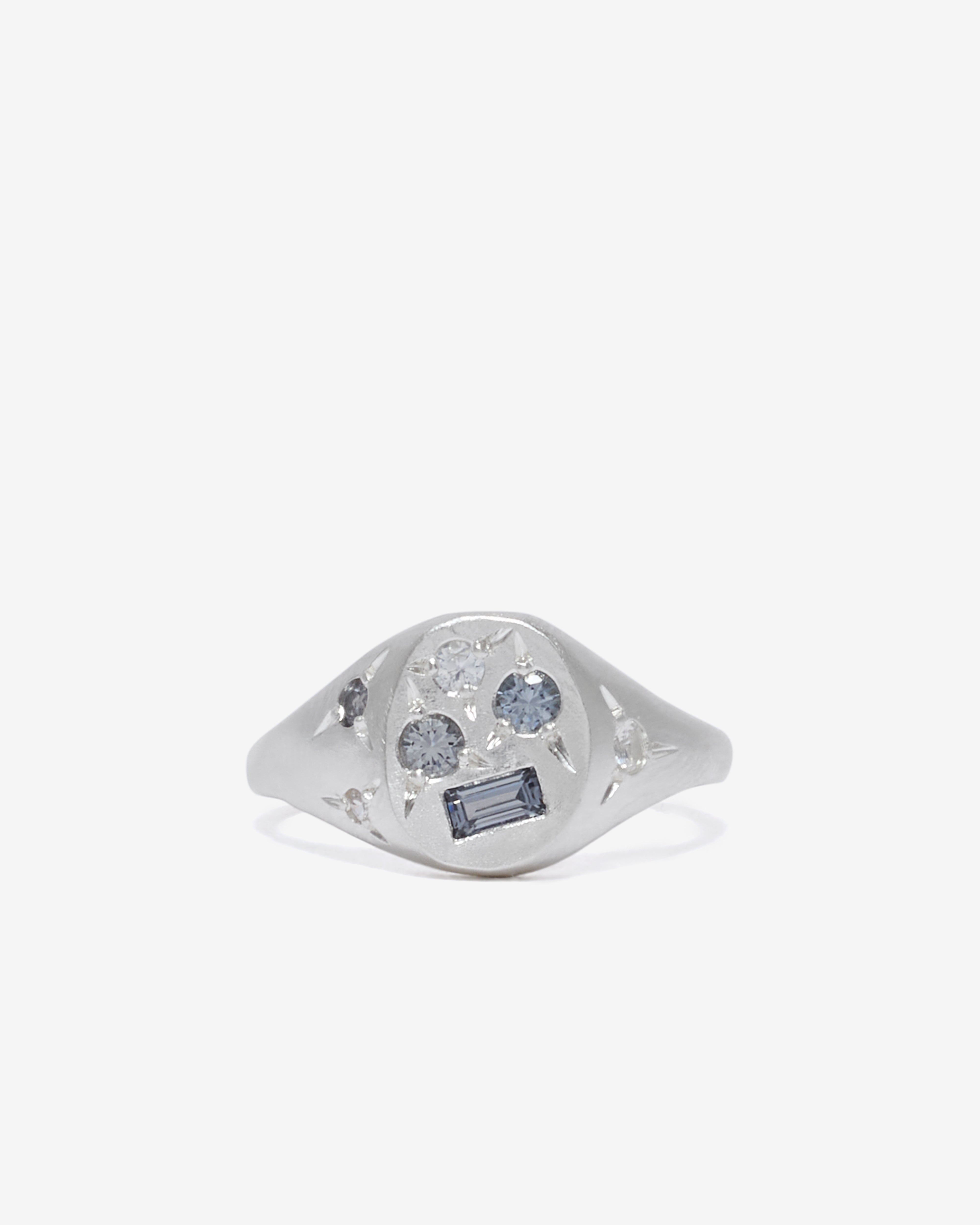 Seb Brown: Grey Treasure Ring (Silver) | Dover Street Market London