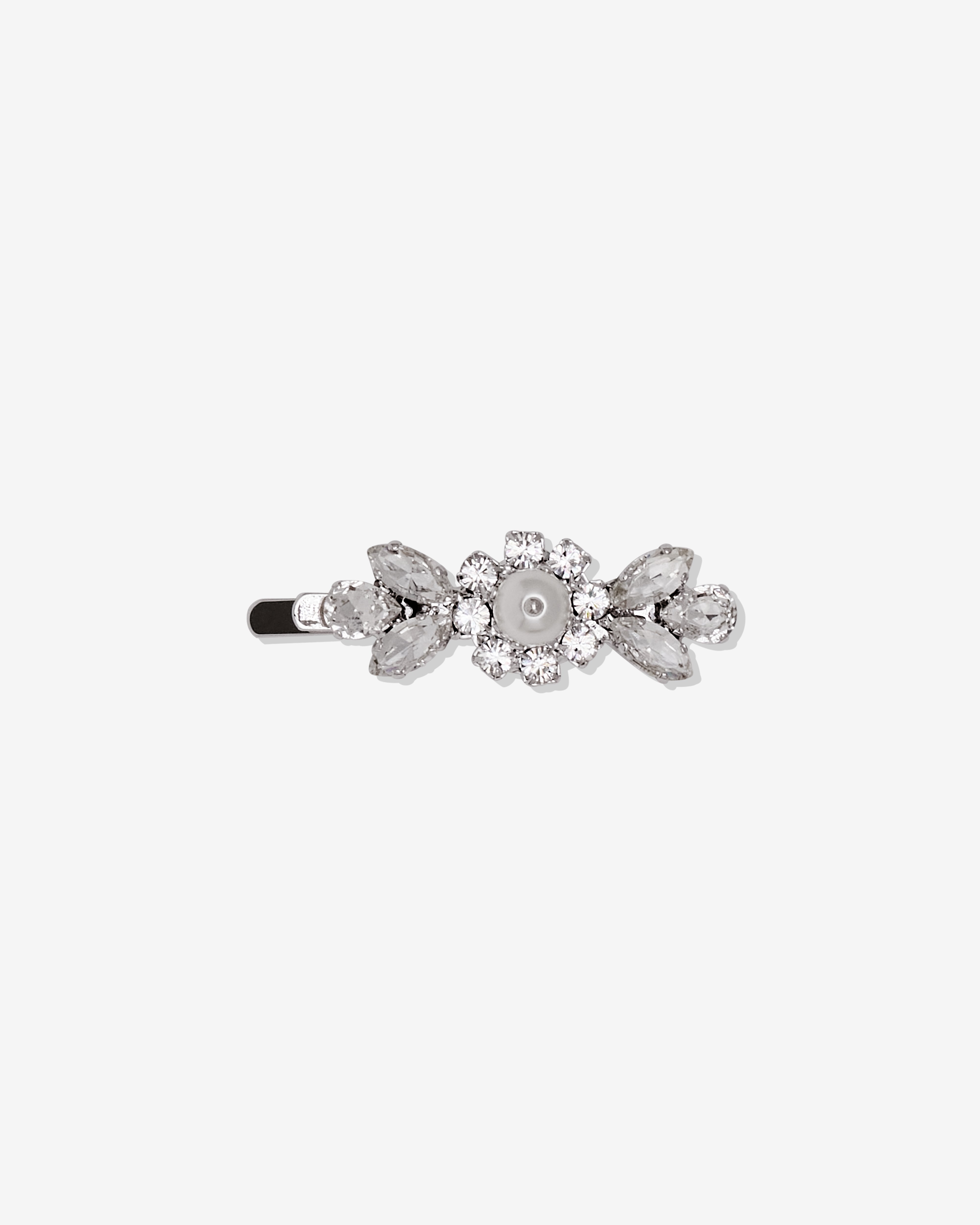Simone Rocha: Women's Mini Daisy Floret Hair Clip (Pearl/Crystal ...