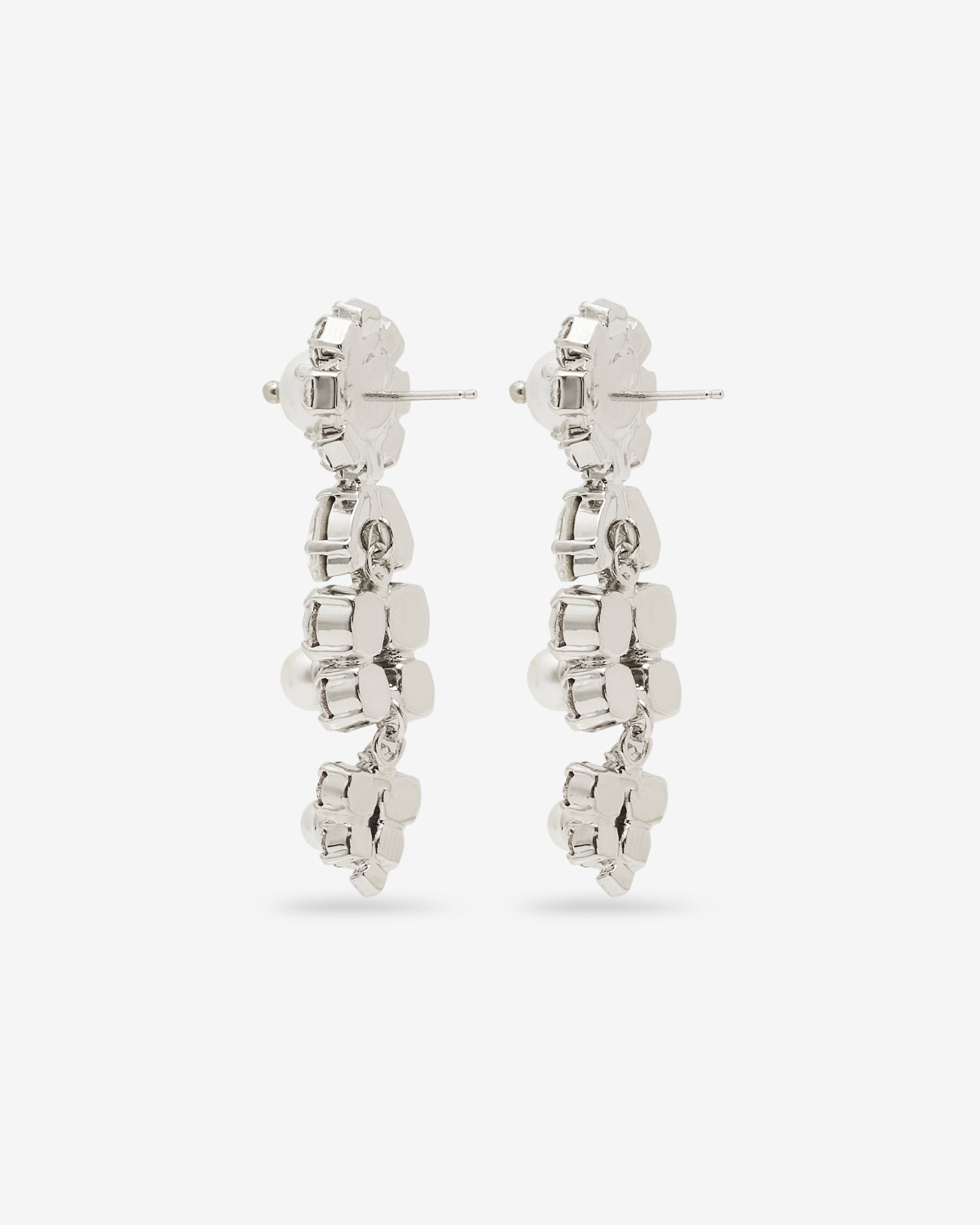 Simone Rocha: Women's Daisy Cluster Earrings (Crystal) | DSML E-SHOP