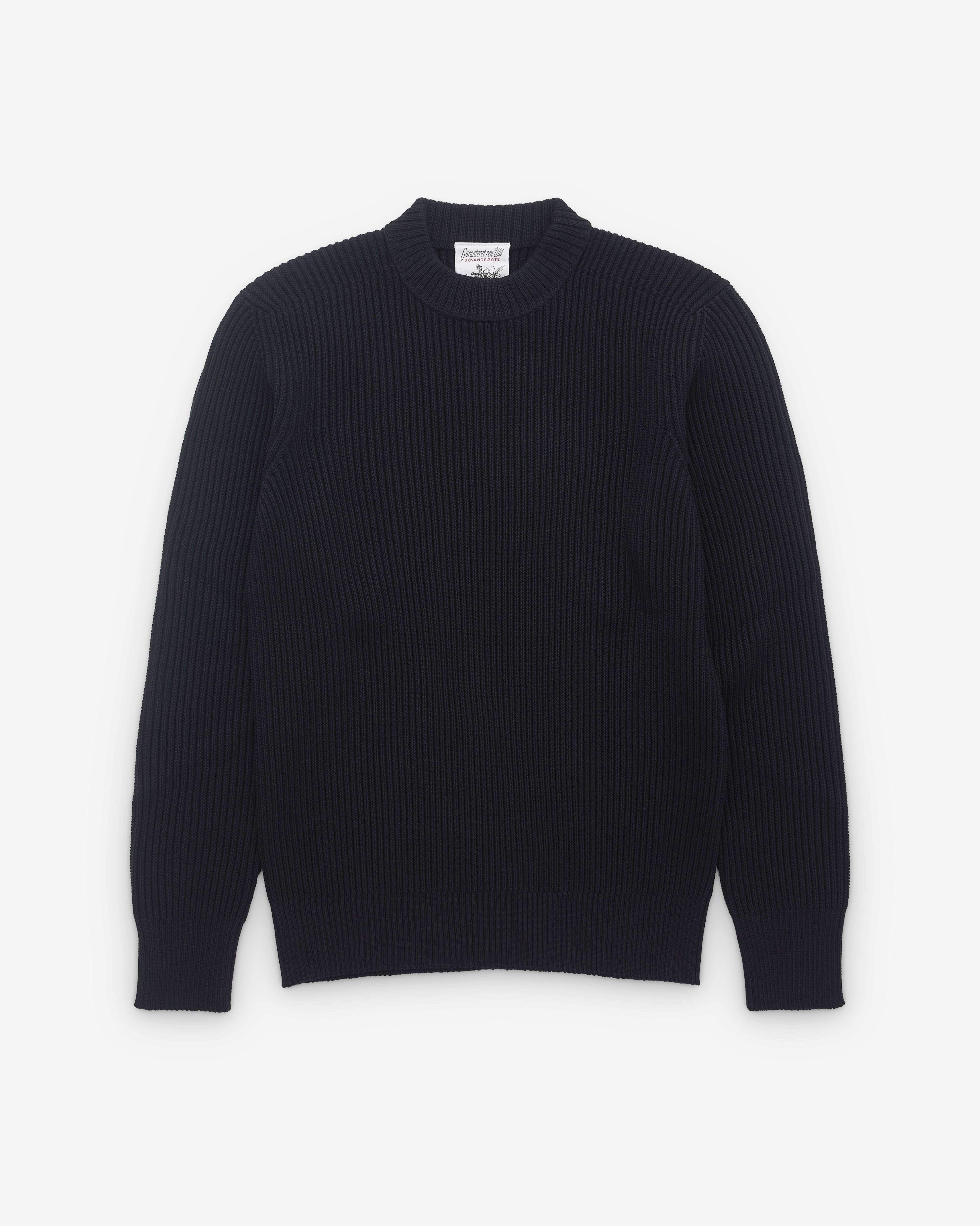 S.N.S. Herning: Men’s Fender Crew Neck (Navy Blue) | DSML E-SHOP