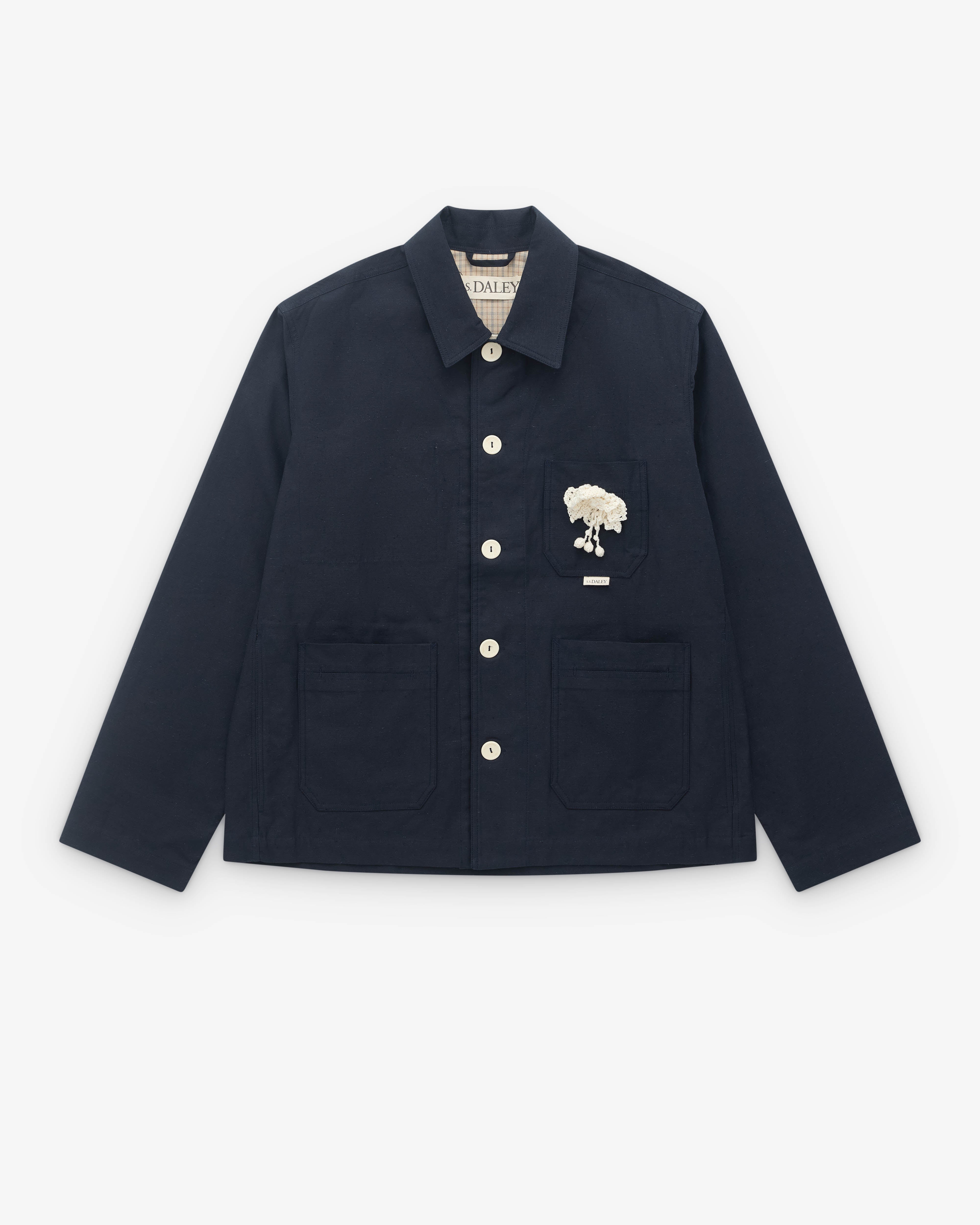 S.S. Daley: Men’s Clarence Chore Jacket (Navy) | Dover Street Market London