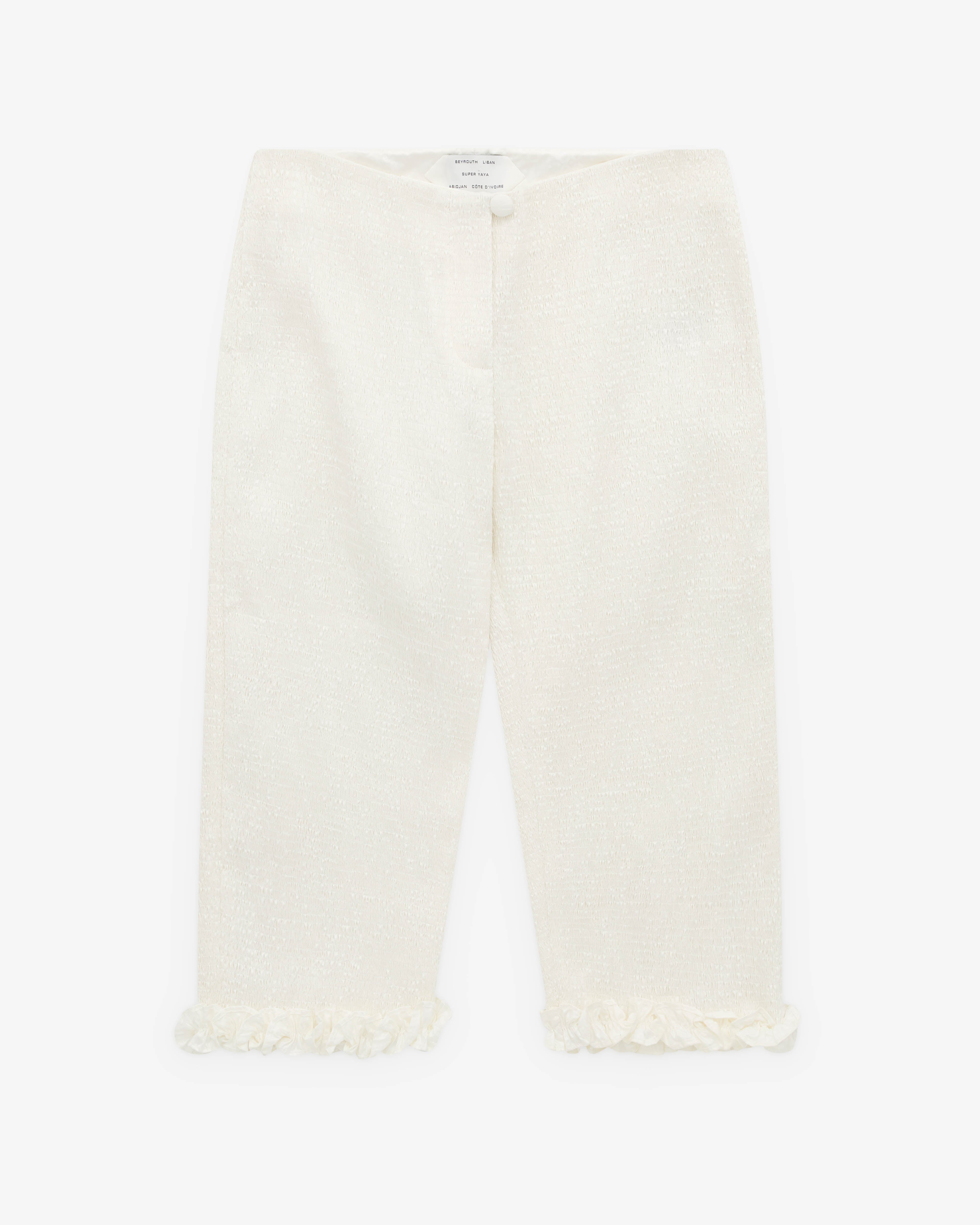 Super Yaya: Women’s Rita Oriental Capri (White) | Dover Street Market ...