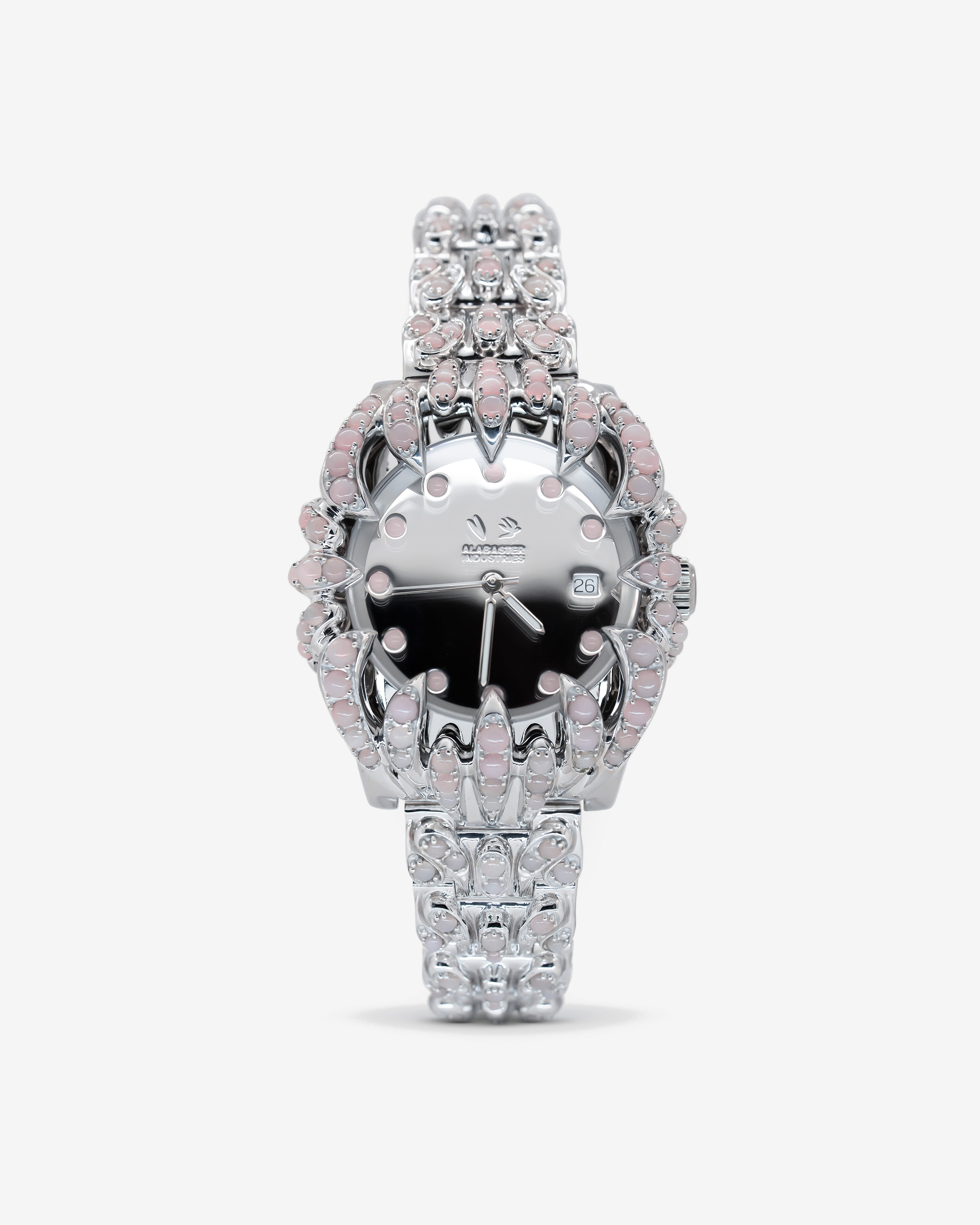 Alabaster Industries: Silver Cabachon Dove Pink Opal (Silver) | DSML E-SHOP